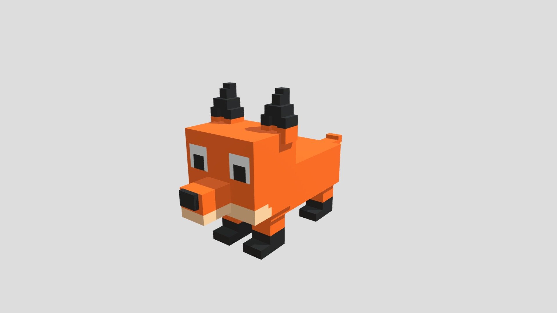 FOX - Download Free 3D model by Lonit [15fca99] - Sketchfab