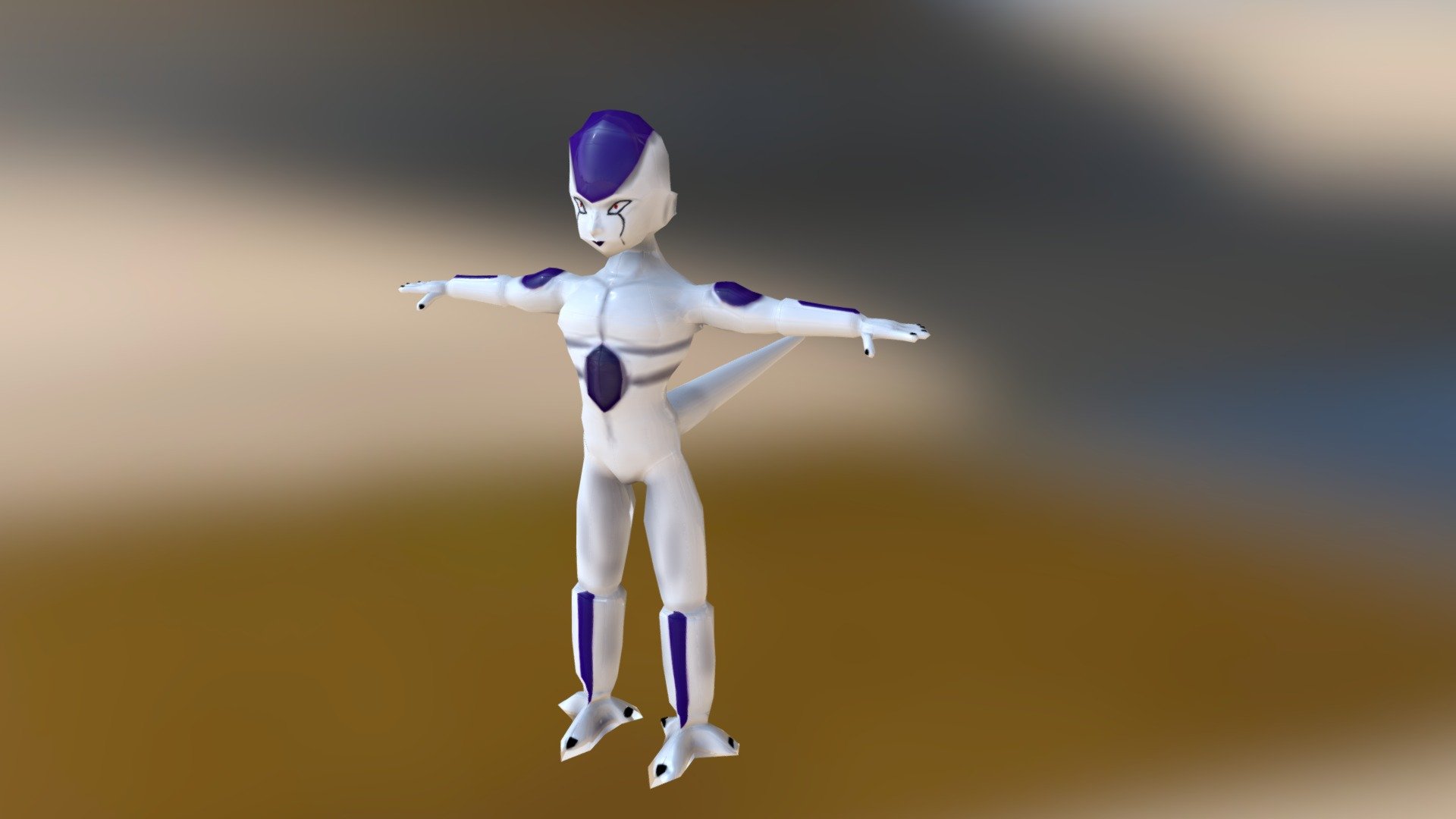 Frieza Low Poly - 3D model by celltv [15fd7c3] - Sketchfab