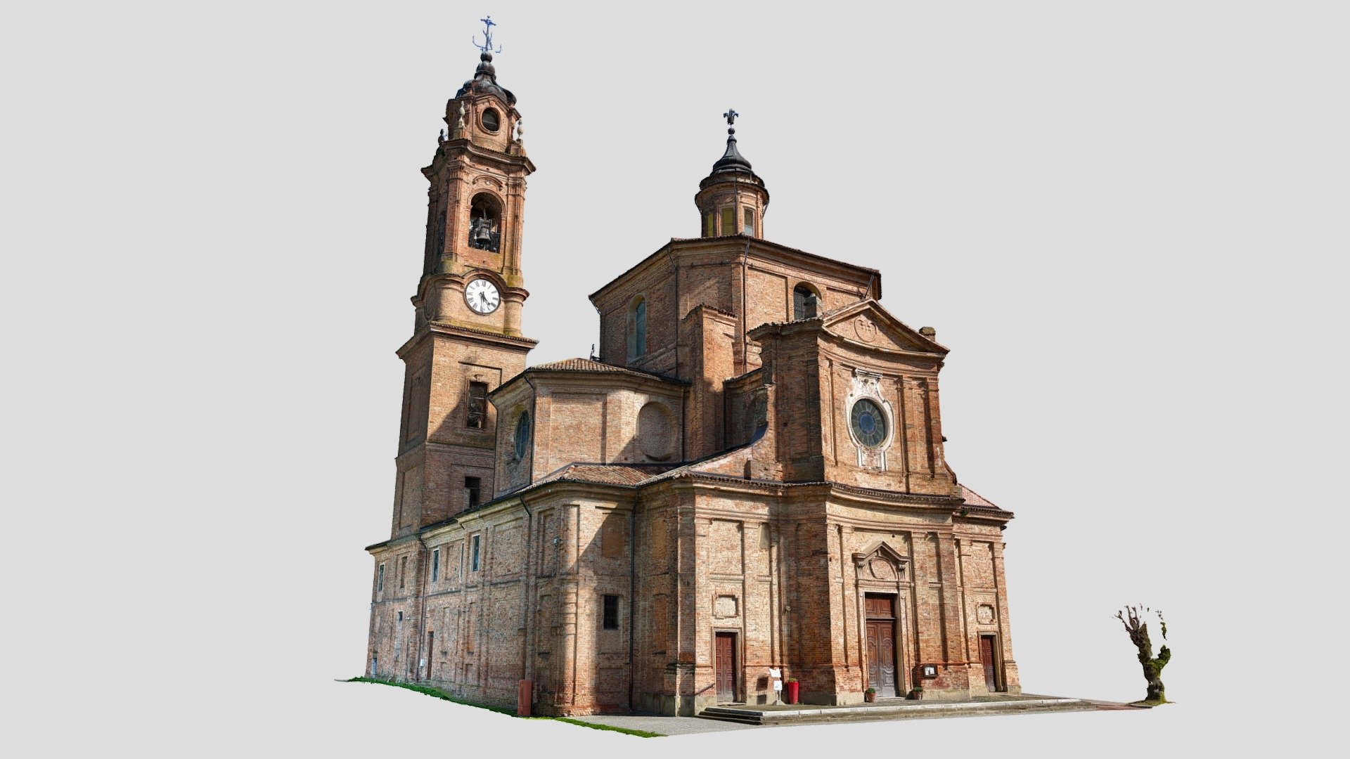 Chiesa dei S.S. Pietro e Giorgio a Piovà Massaia - Download Free 3D ...