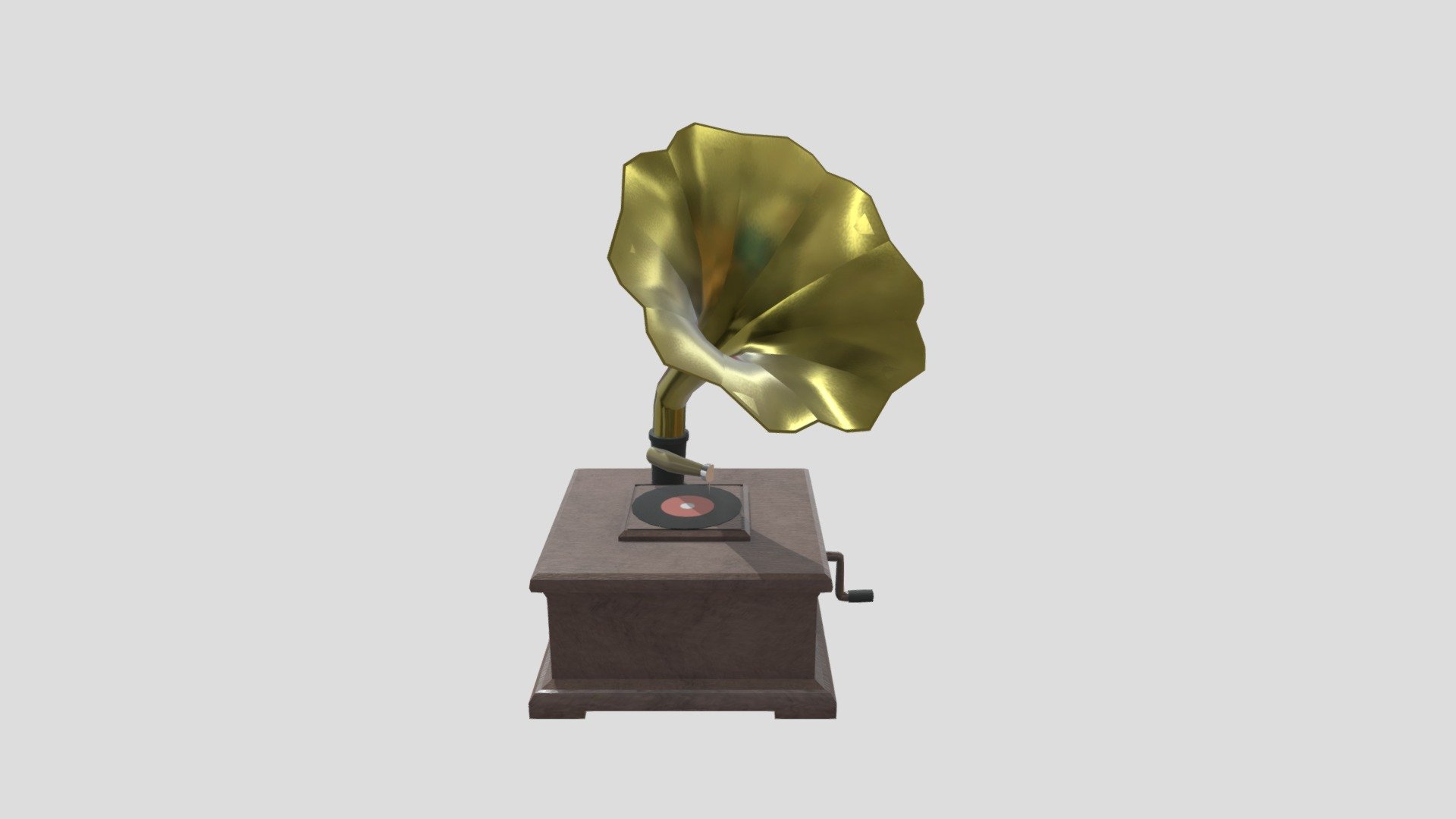 record player - 3D model by Ladybutterfly [15fe29f] - Sketchfab