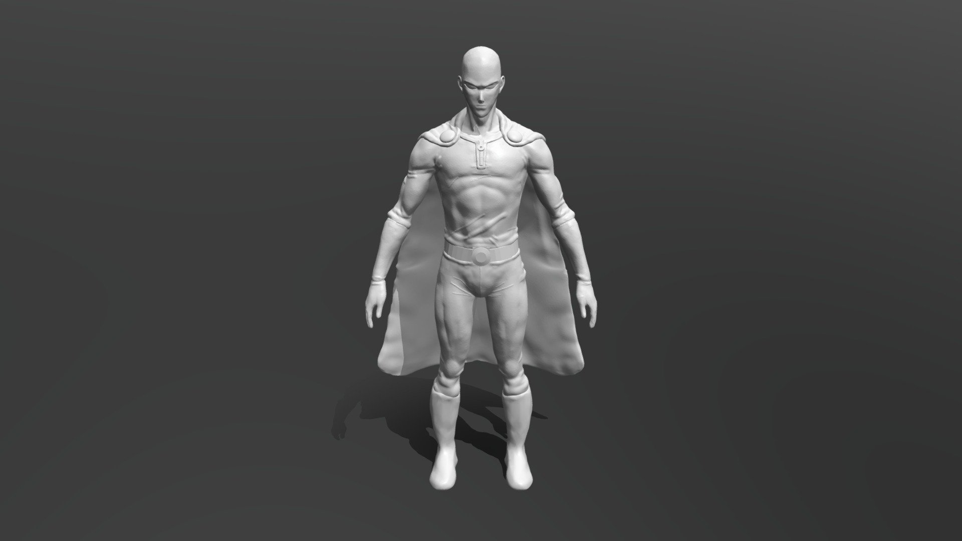 Saitama - Download Free 3D model by Jpfurriell [15fe55e] - Sketchfab