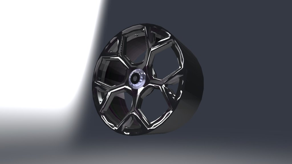 Lykan HyperSport Wheel - 3D model by ubuntuone (@obubntuone) [15ff95b ...