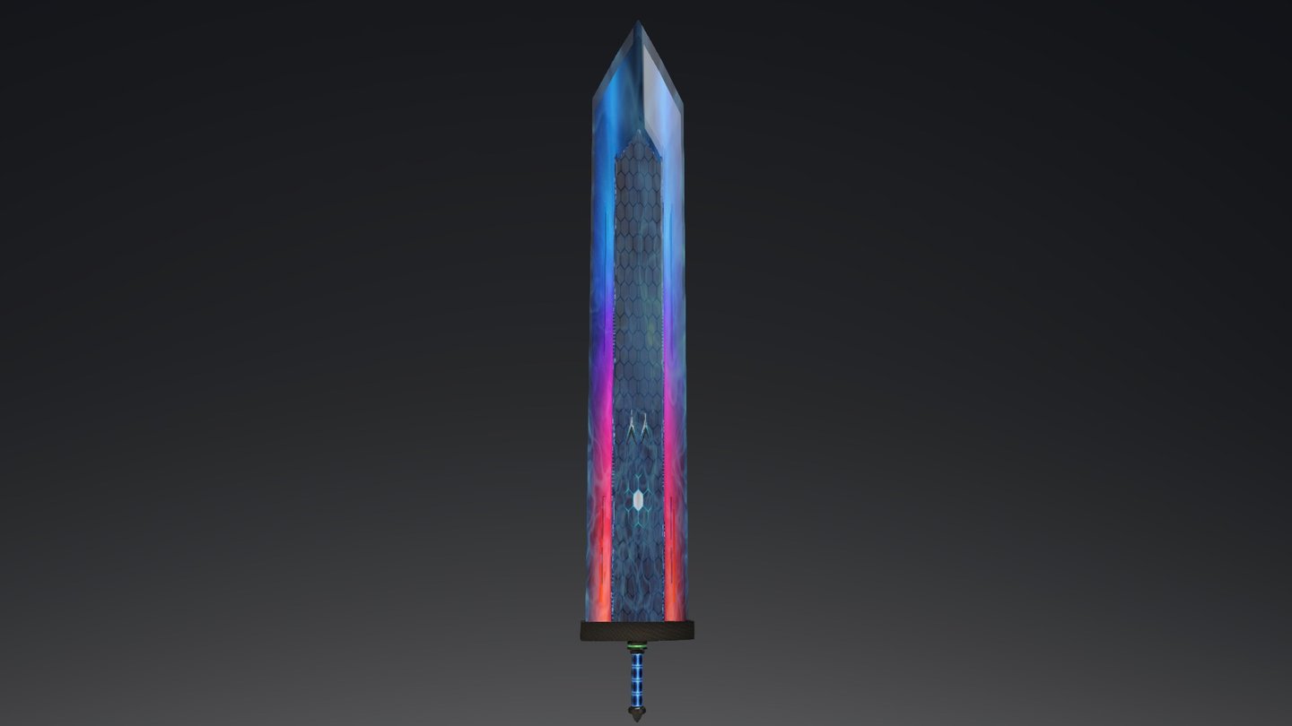 Great Sword Galaxy - 3D model by Shadow (@andres20102008) [15ff9fb ...