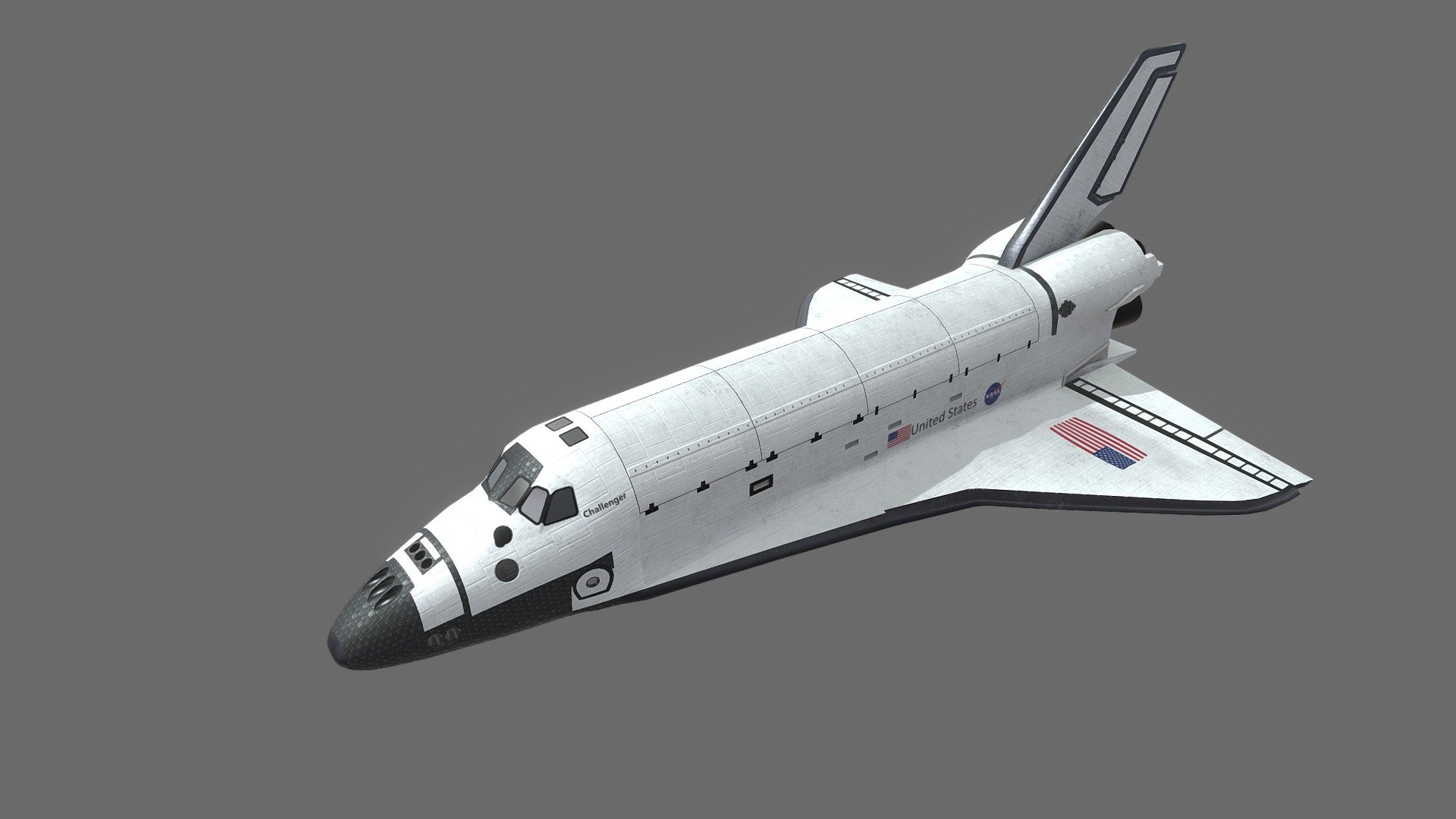 Challenger - 3D model by Chincoa [160050e] - Sketchfab