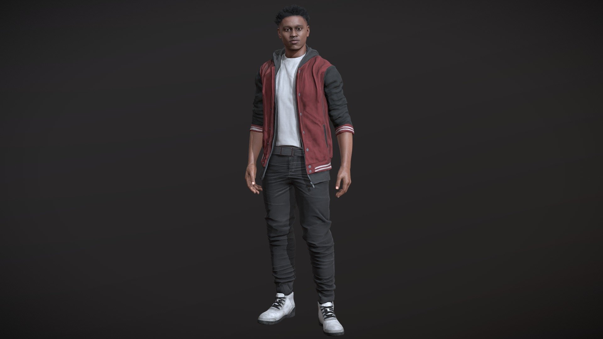 Athlete (Jock) PBR Game Ready - Buy Royalty Free 3D model by lidiom4ri4 ...