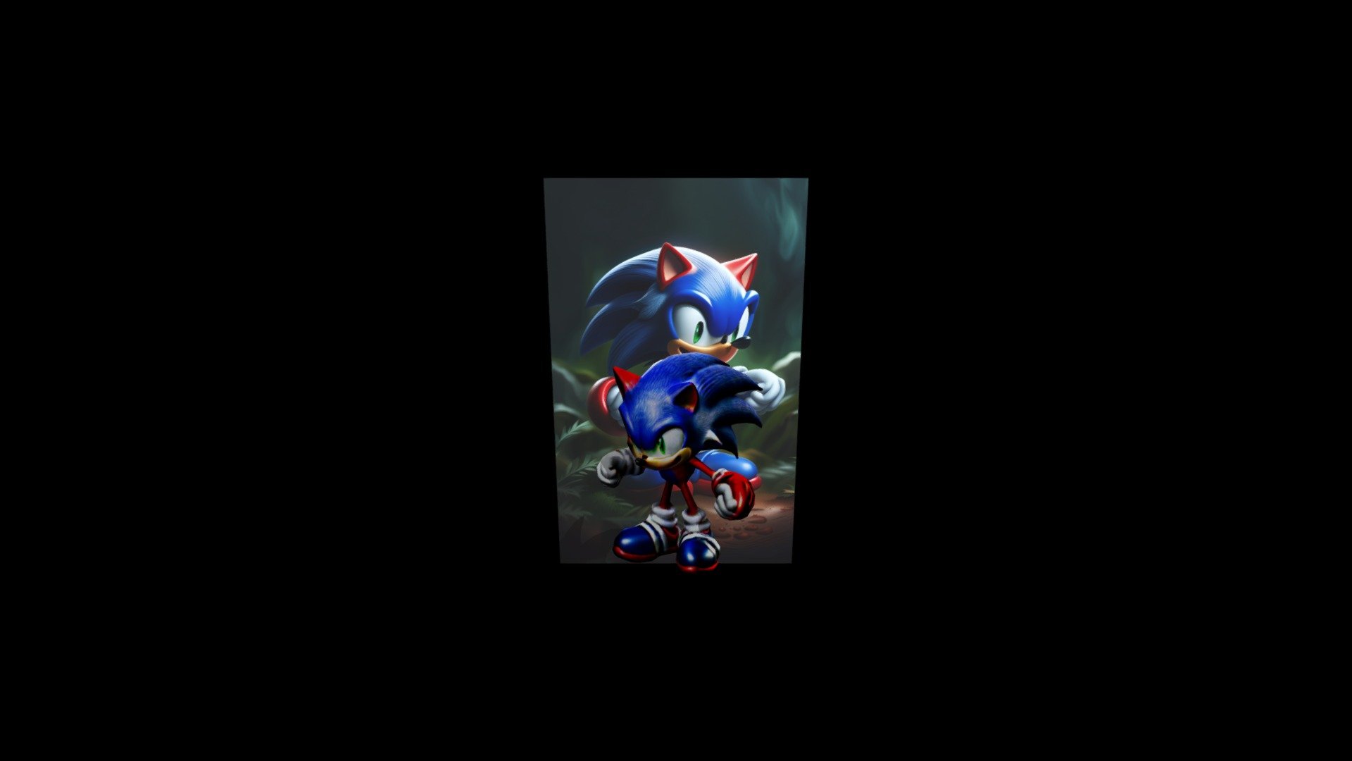 sonic the hedgehog by on devite, an anthropomor - Download Free 3D ...