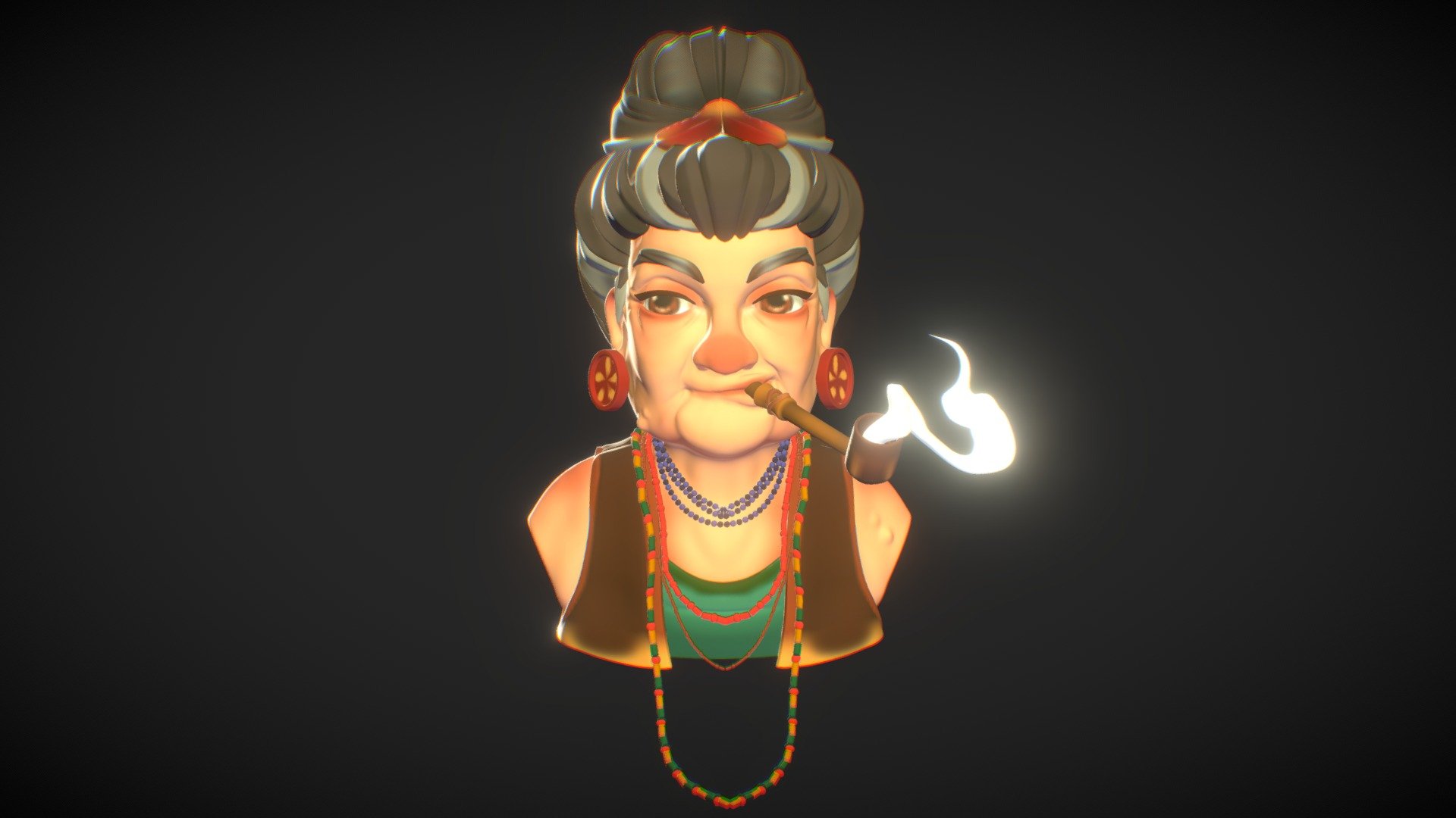 Chilled Babushka - 3D model by Oleaf (@homkahom0) [16016ab] - Sketchfab