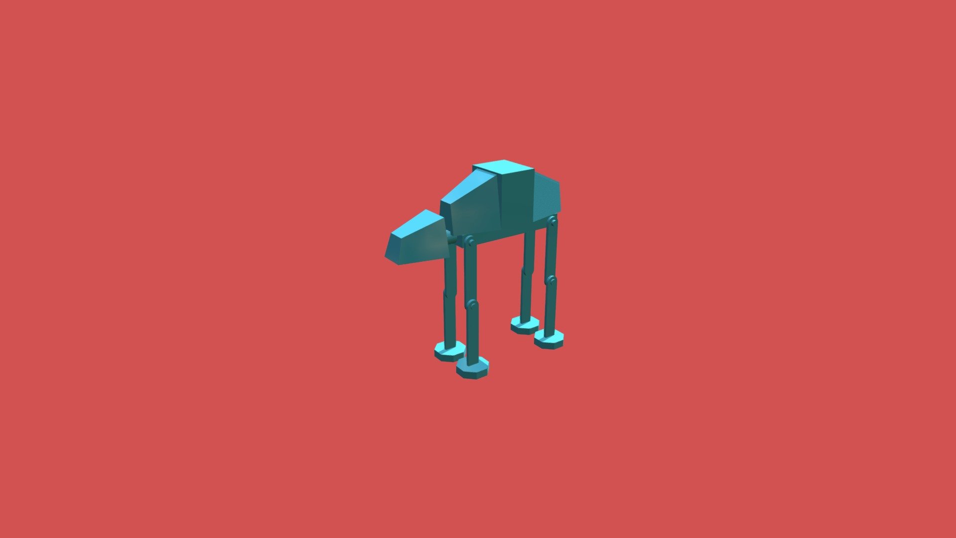 AT-AT - 3D model by joshrigney [1602164] - Sketchfab