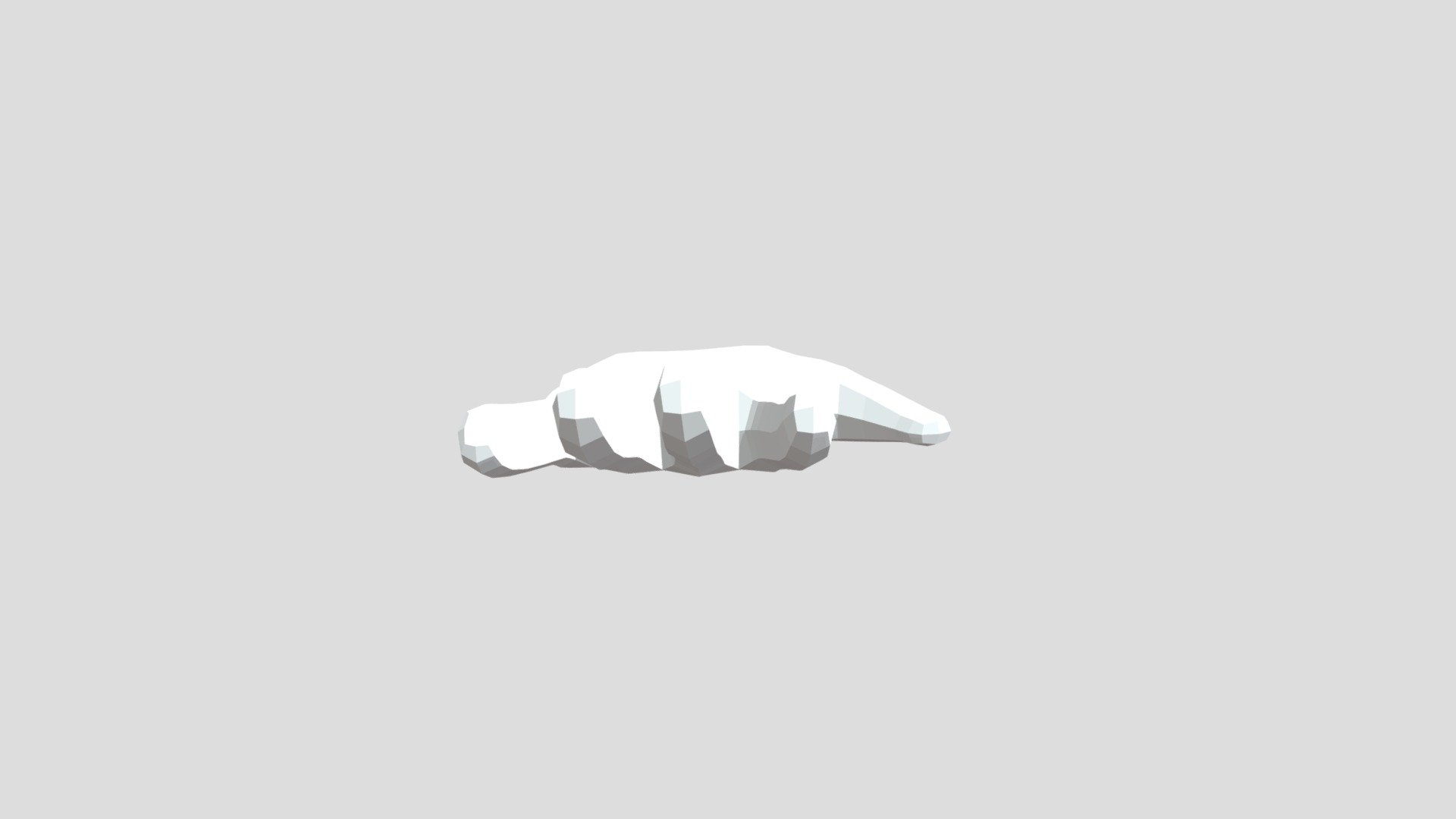 Single Hand - Download Free 3D model by cfluhart [160294f] - Sketchfab