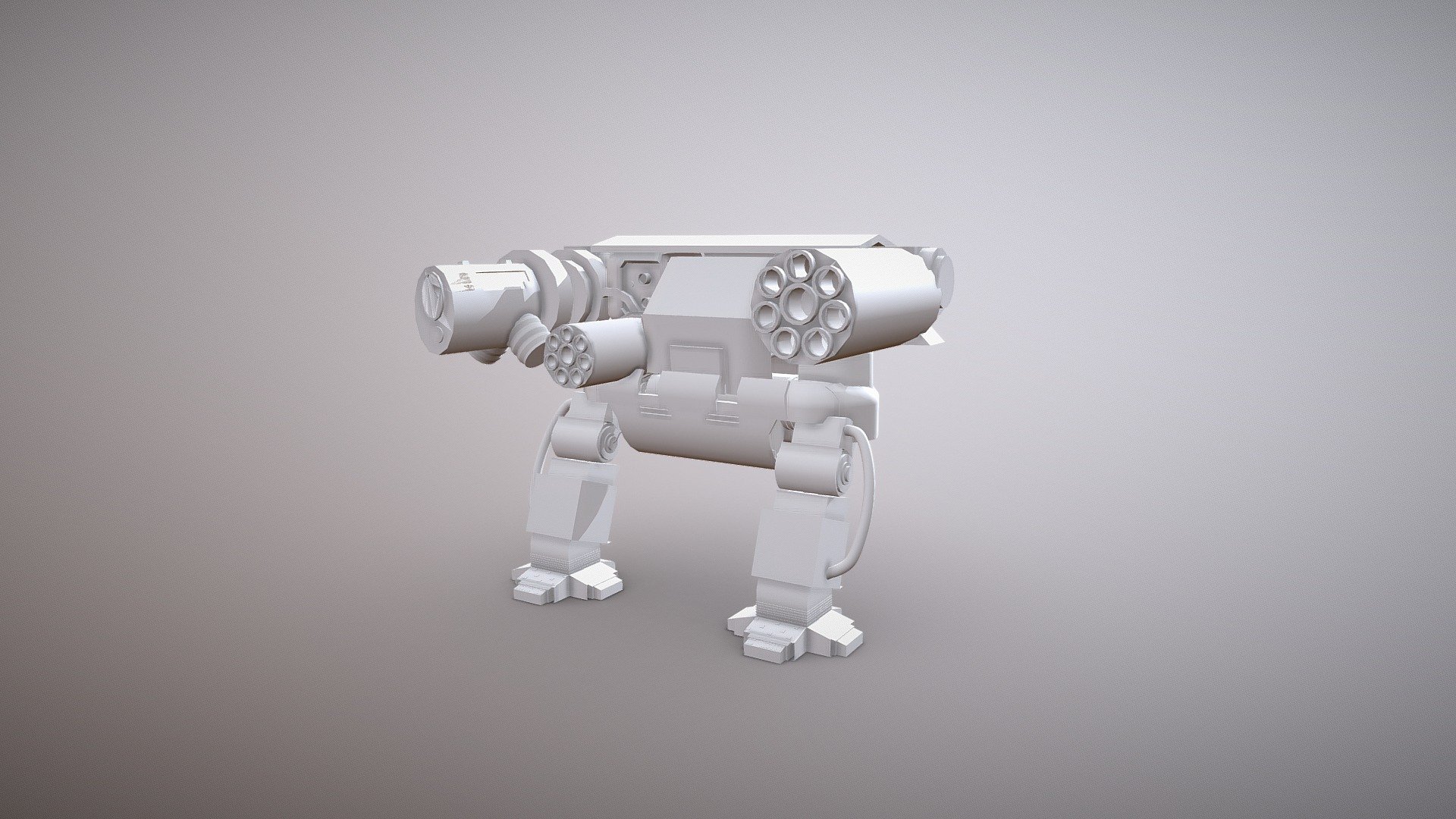 Warhammer 40K Dreadnought (Custom) - 3D model by Draze (@DrzArtz ...