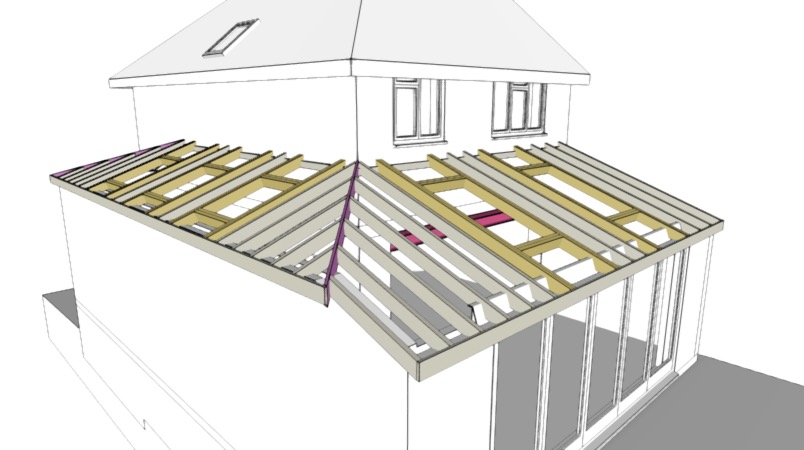 revised roof structural - 3D model by fretwells [1604cc0] - Sketchfab