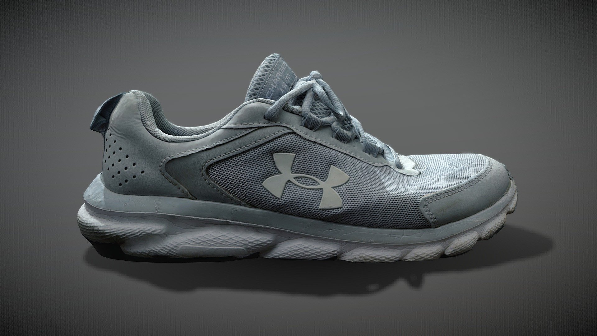 Under Armour Right Shoe (charged assert 7) v2 - Buy Royalty Free 3D ...