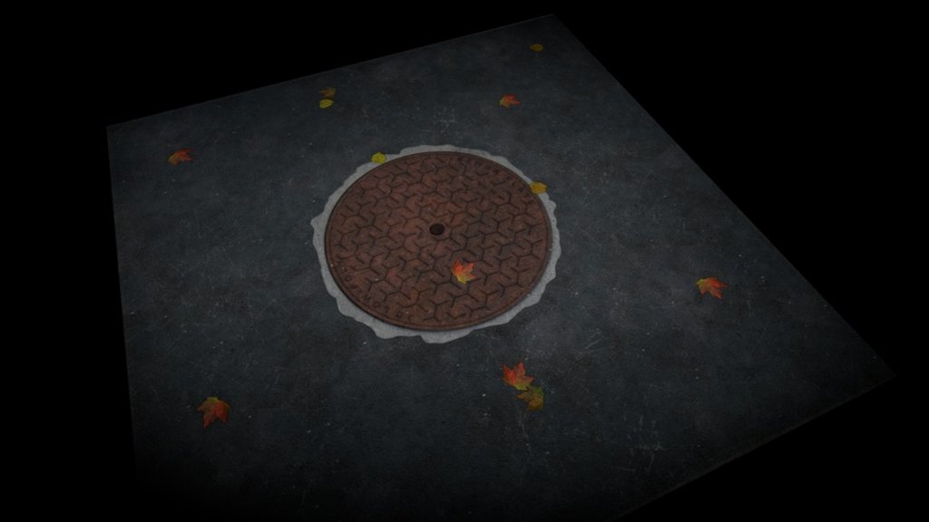 Sewer Plate Low-Poly - 3D model by Myland [1605c68] - Sketchfab