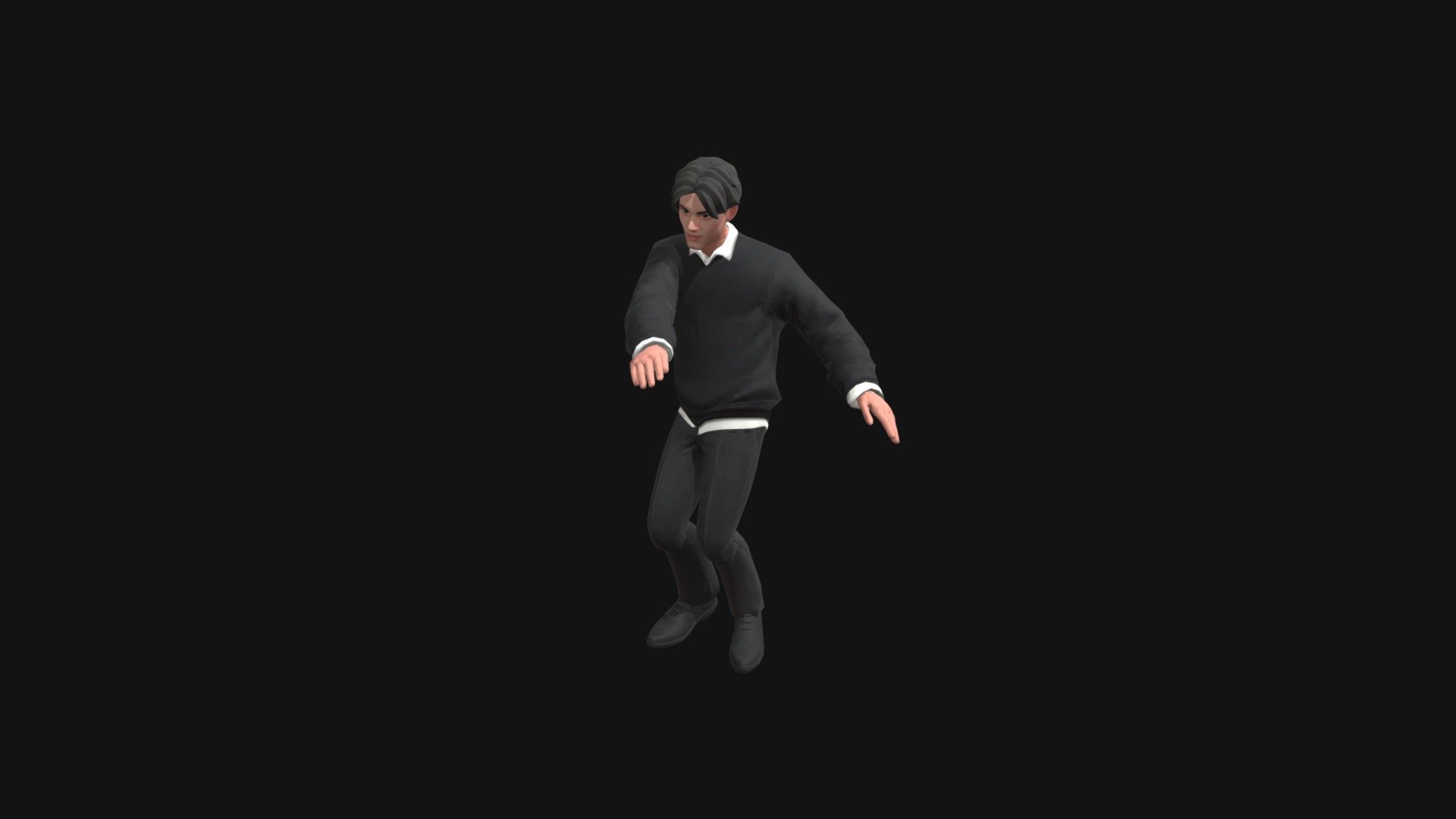 Hip Hop Dancing - 3D model by seruzha [1606f2b] - Sketchfab