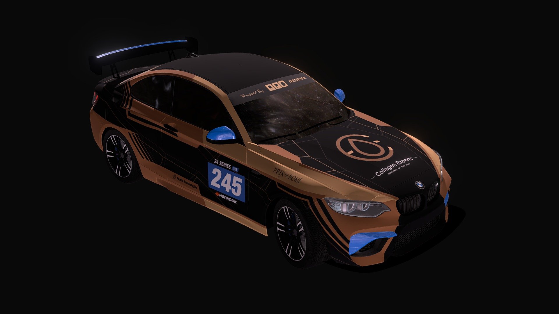 Roma Racing livery design - BMW M2 CS - 3D model by EVA (@eva.motion ...
