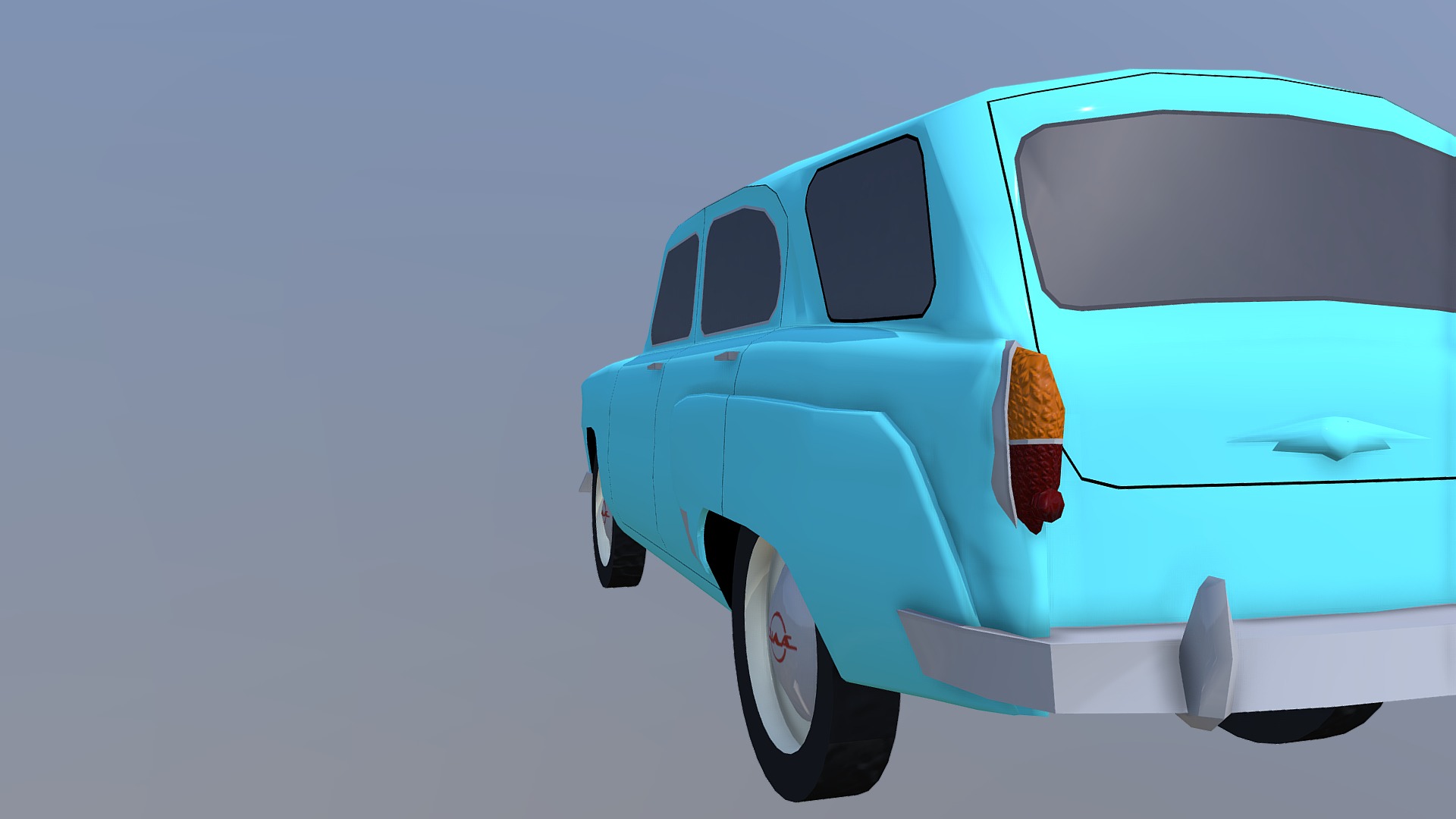The Soviet model Moskvich-423 of 1957-1958 - 3D model by cr_monroe (@cr ...