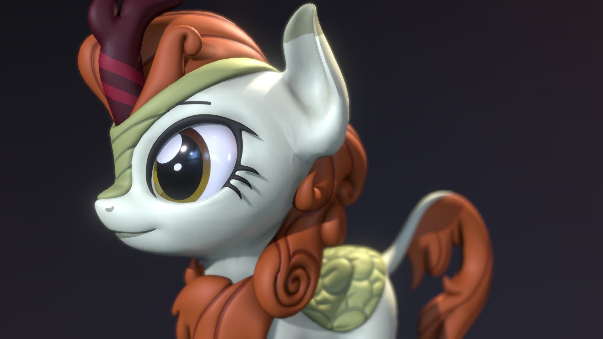 MLP Canon Model: Autumn Blaze - 3D model by AeridicCore [160b861 ...