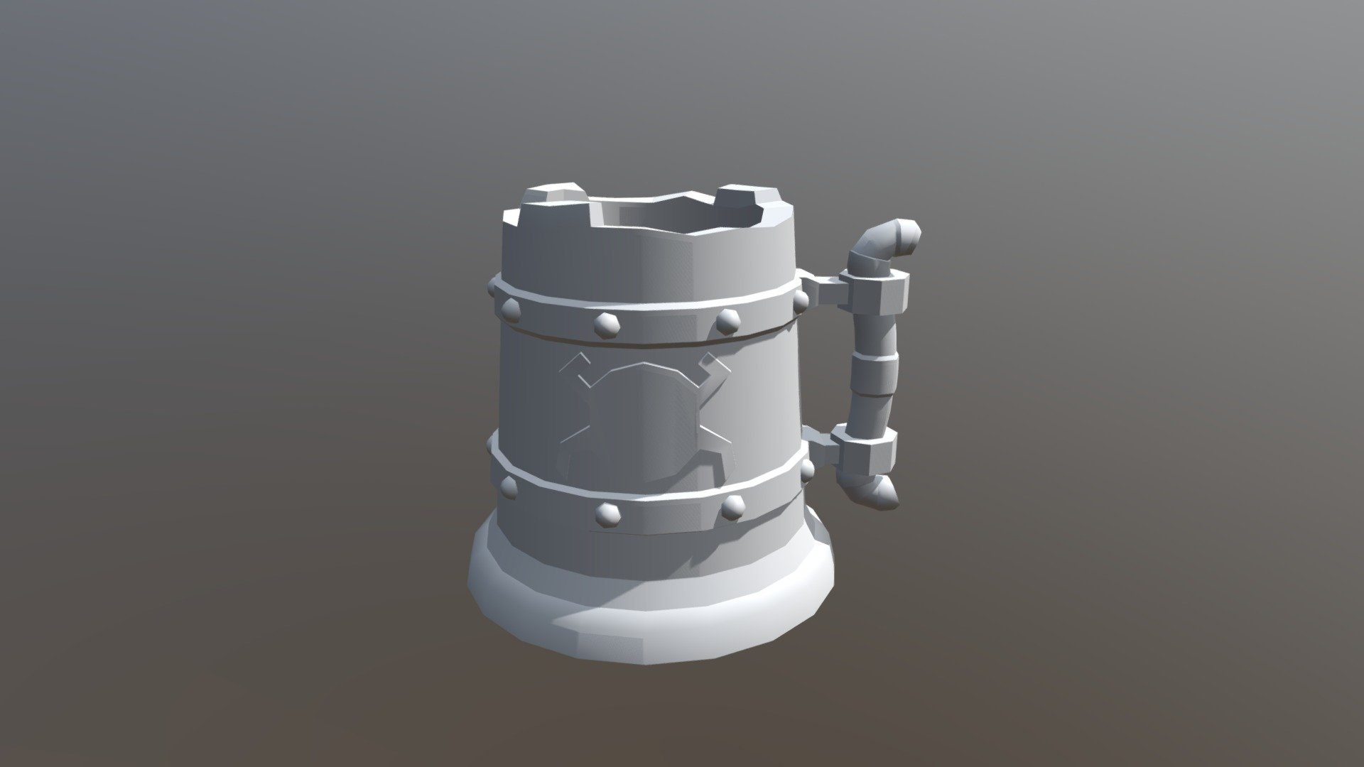Designed Tankard - 3D model by darrencam12 [160c3d8] - Sketchfab