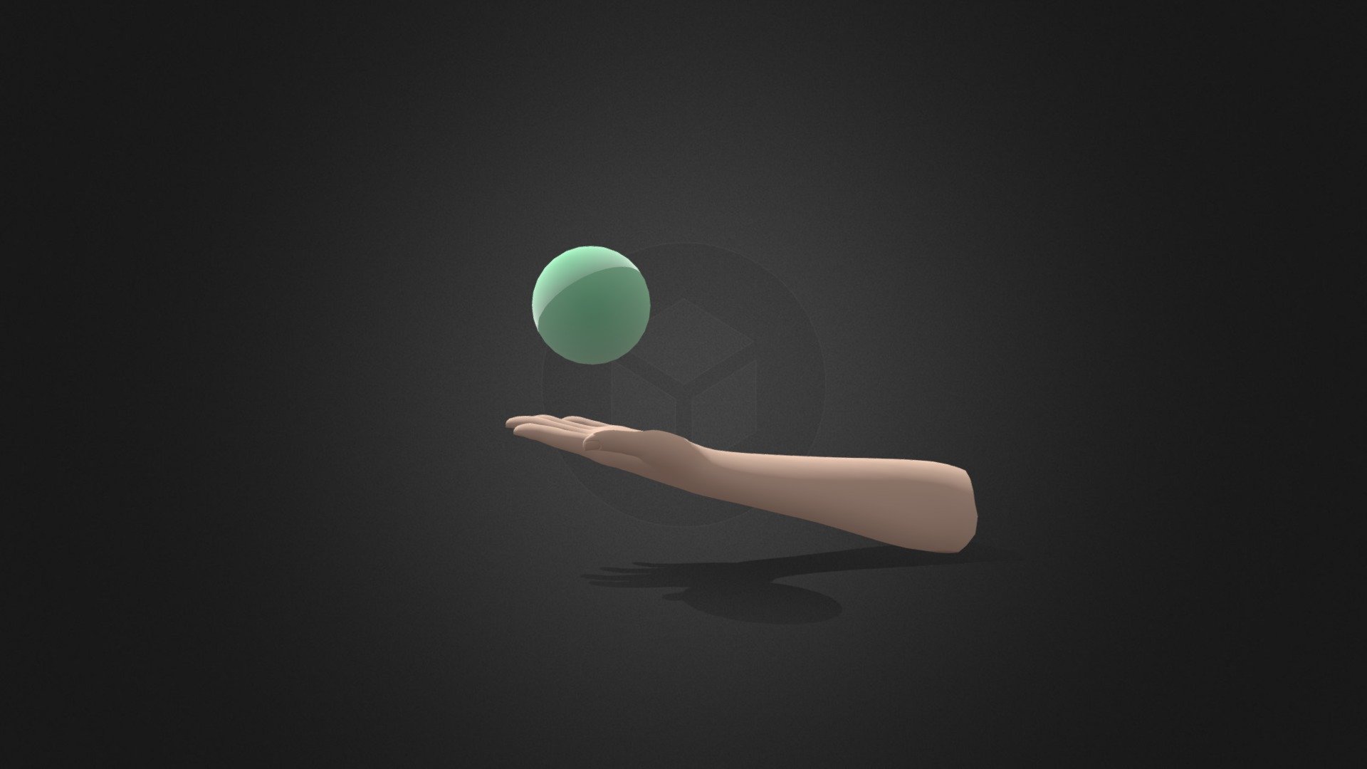 hand and Sphere - Download Free 3D model by Mask (@tavi2516vit1 ...