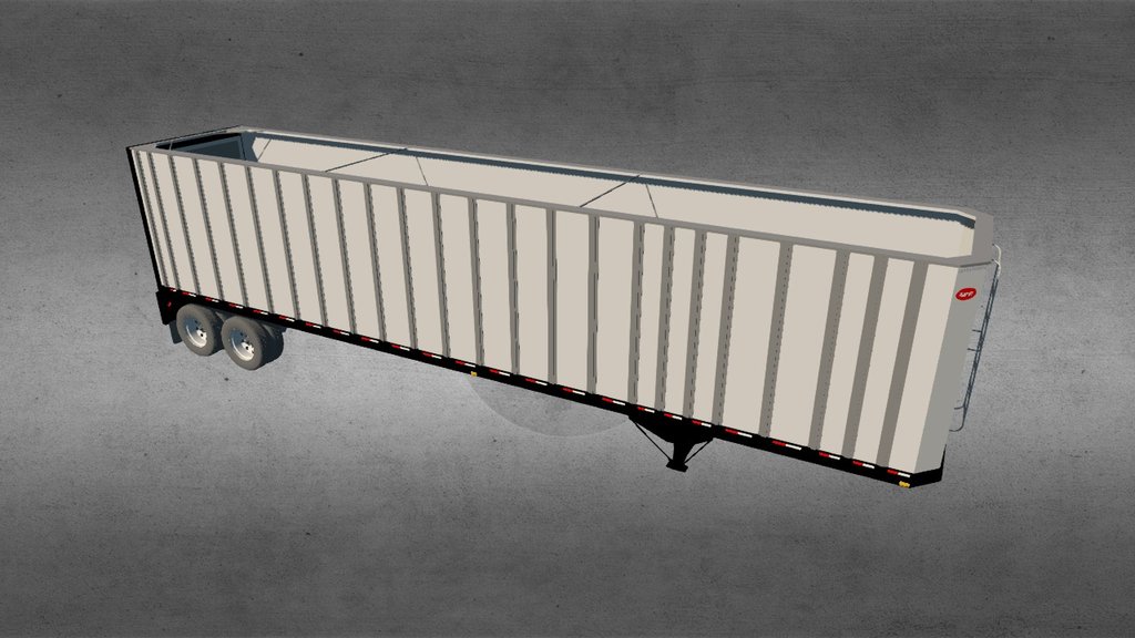 Dorsey 48ft Chip Van - 3D model by bansheewoj [160e170] - Sketchfab