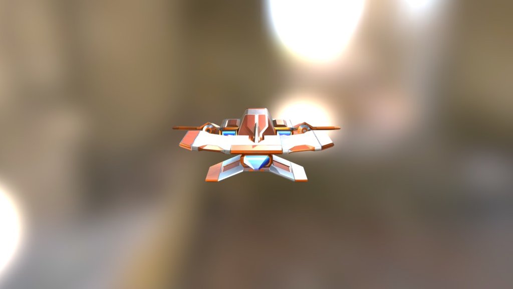 Player Ship - 3D model by Lee Cobb (@leecobb) [160eebe] - Sketchfab
