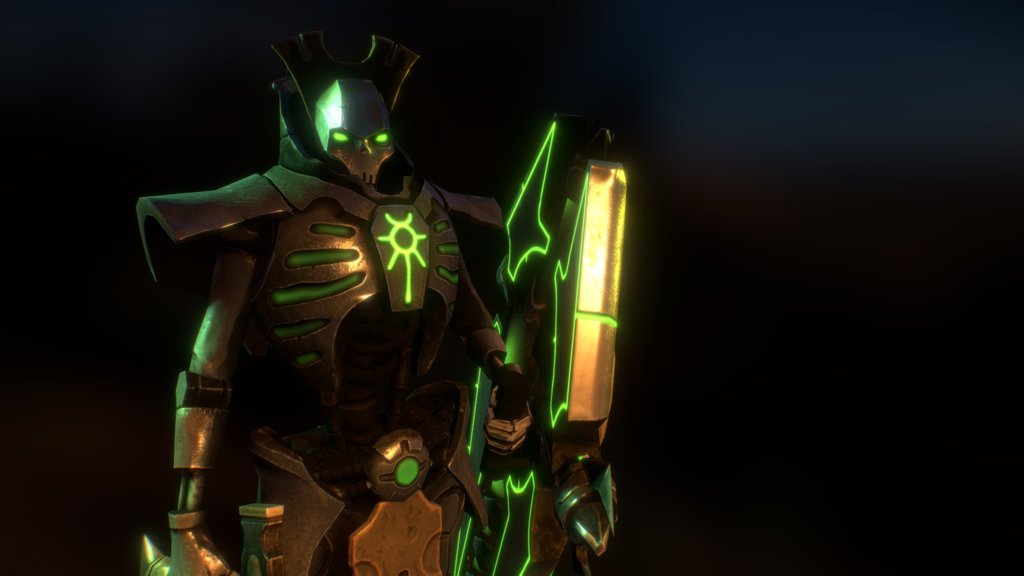 Warhammer 40k Necron Immortals - A 3D model collection by CodeMoney ...