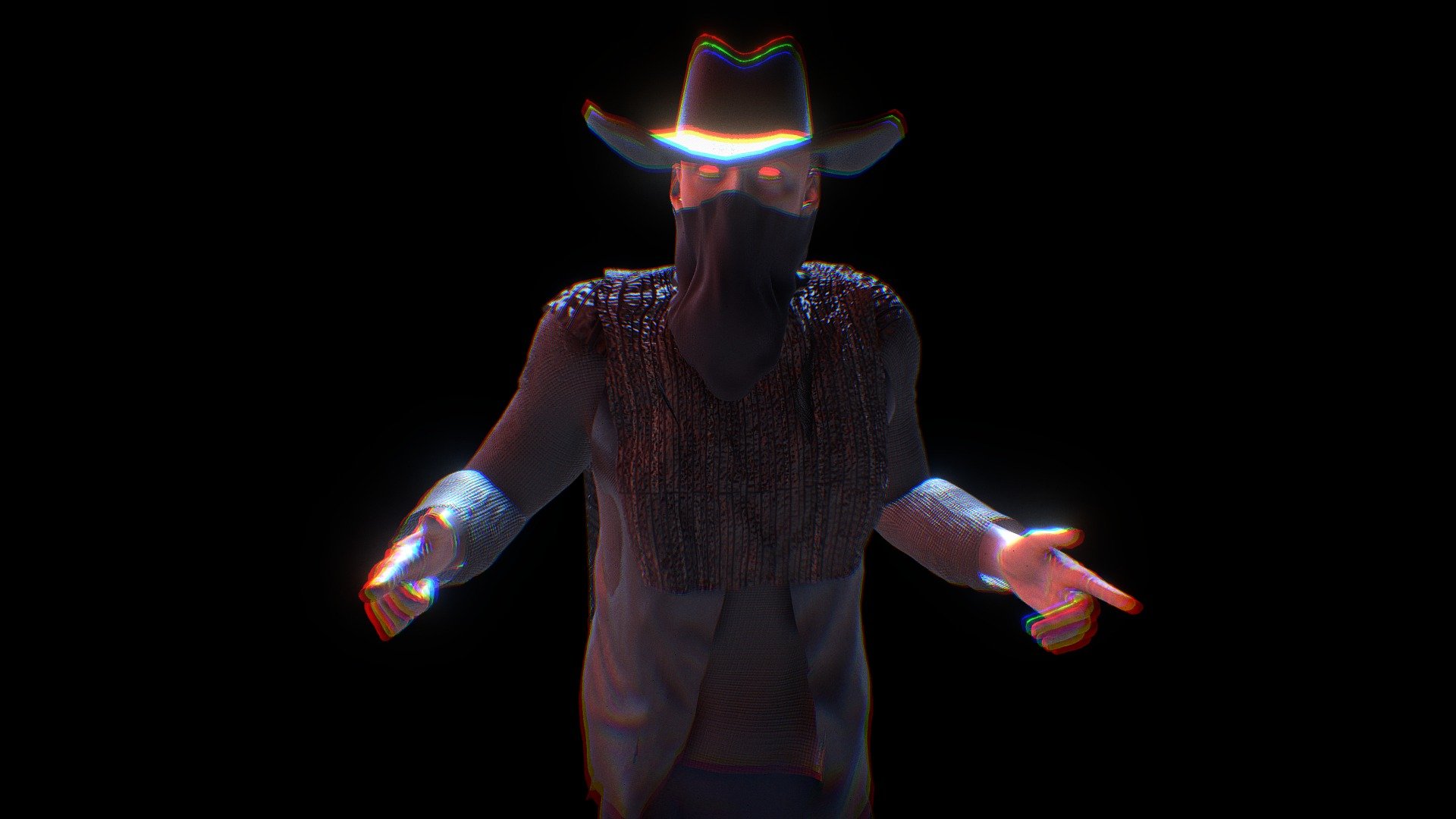 The Cowboy - 3D model by CSUSB xREAL Lab (@csusbxreal) [1611d68 ...