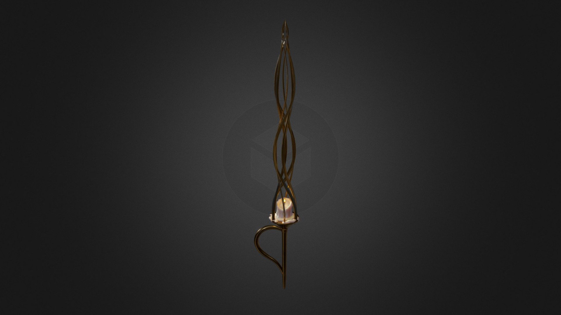 Sword Candle - 3D model by Matias Peralta (@saitam95) [16120d3] - Sketchfab