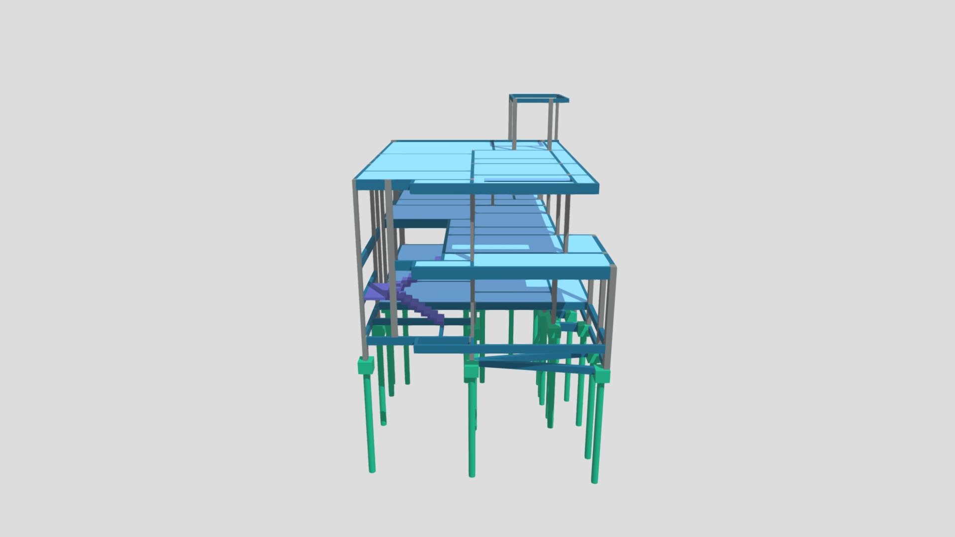 MODELO ESTRUTURAL - Download Free 3D model by fabiojzp [161275a ...