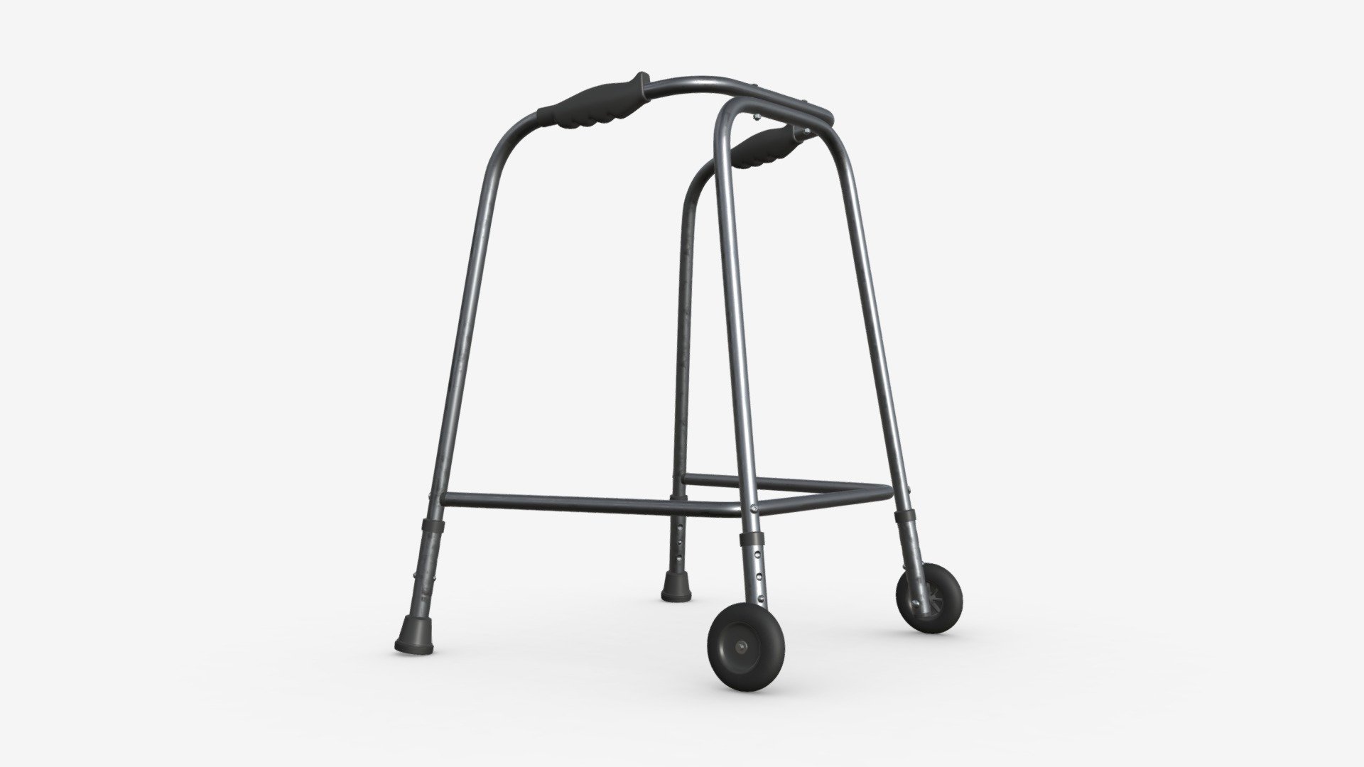 Walking frame with wheels - Buy Royalty Free 3D model by HQ3DMOD ...