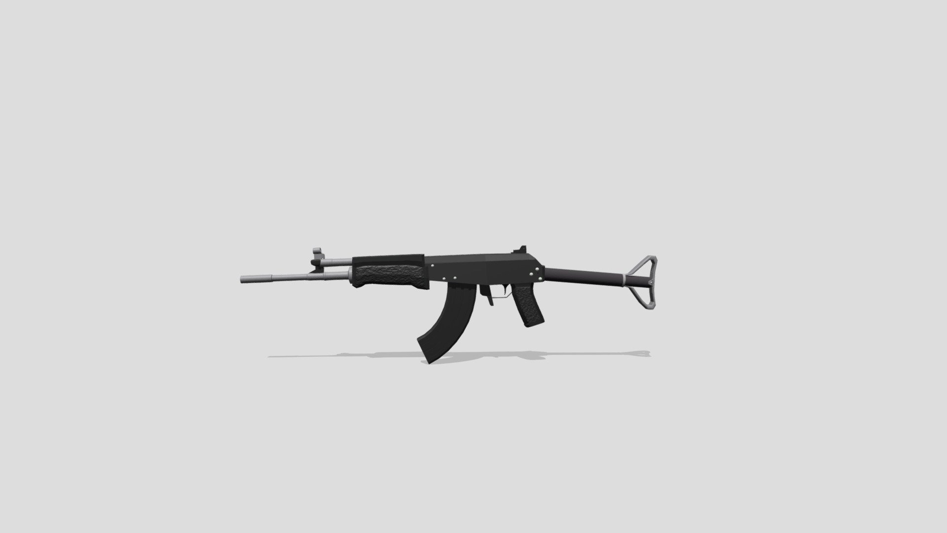 Assault rifle - Download Free 3D model by Krista Luolavirta ...