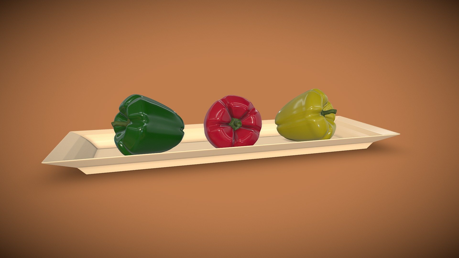 Paprika Bell Pepper - Download Free 3D model by rockefinger [161487b ...