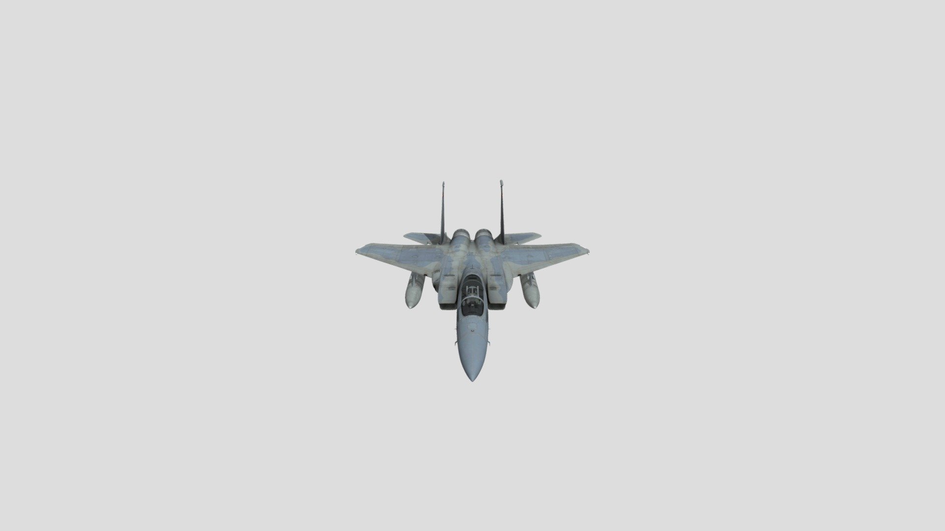 F-15C MSIP II Eagle (War Thunder) - Download Free 3D model by ...