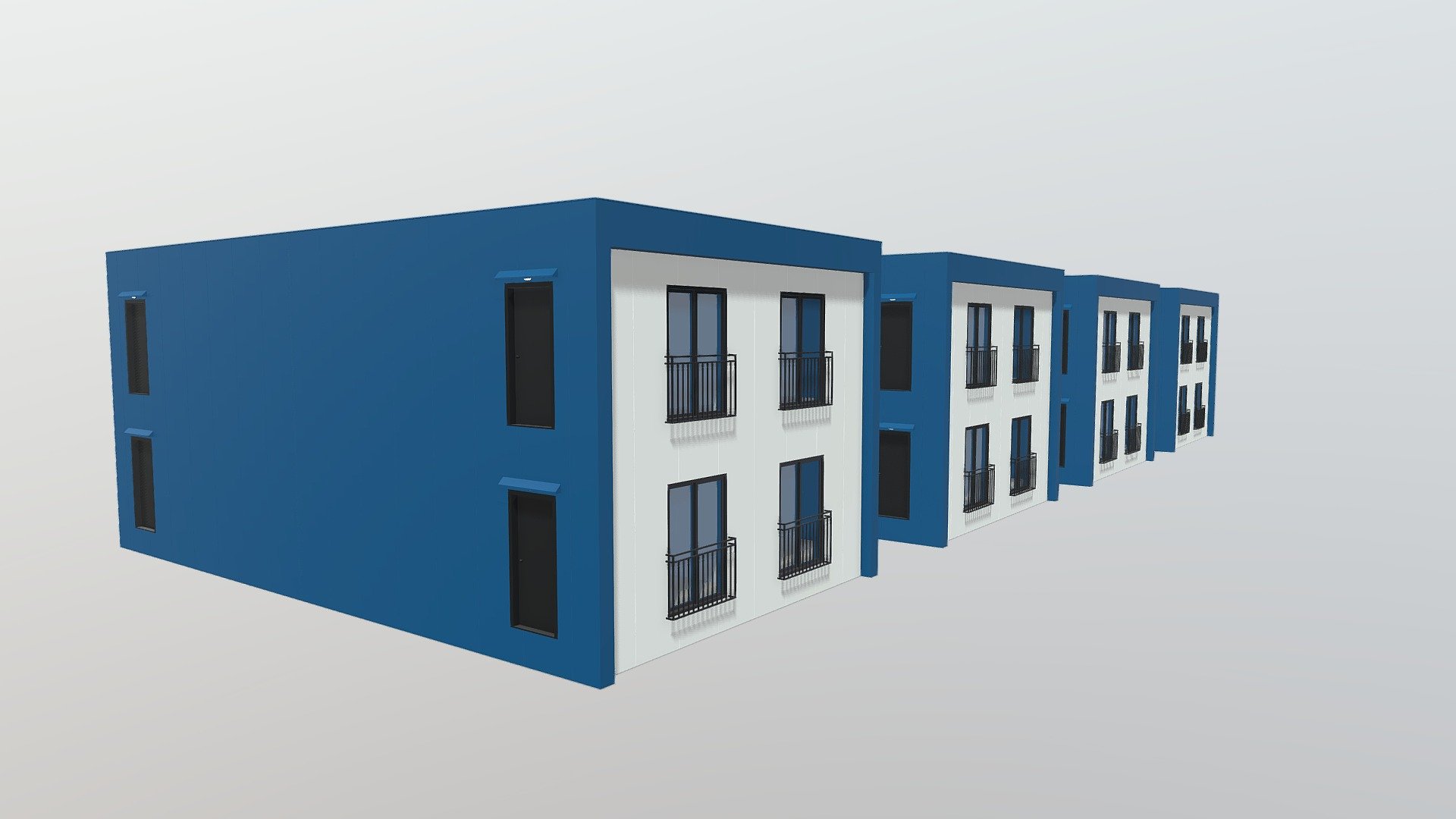 Building Type B3 - 3D model by Joseph Esteve (@josephesteve) [161569a ...