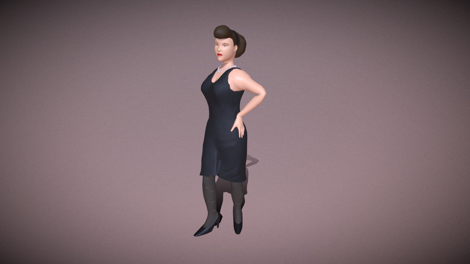 Purple Haze: Female Character - 3D model by Eddy_N. [1615a1a] - Sketchfab