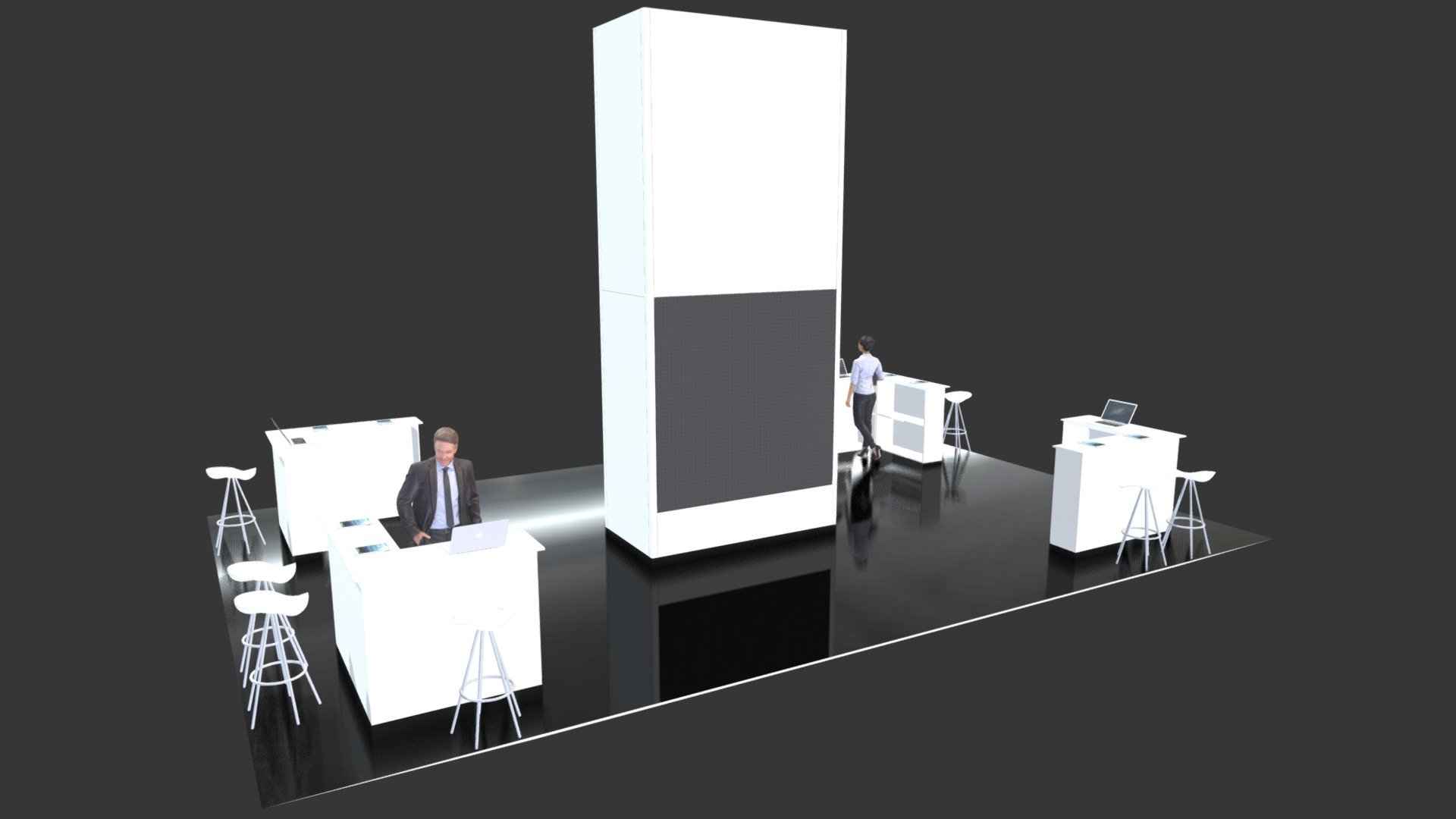 20x30 Central Tower - 3D model by airborne visuals (@airborne_visuals ...