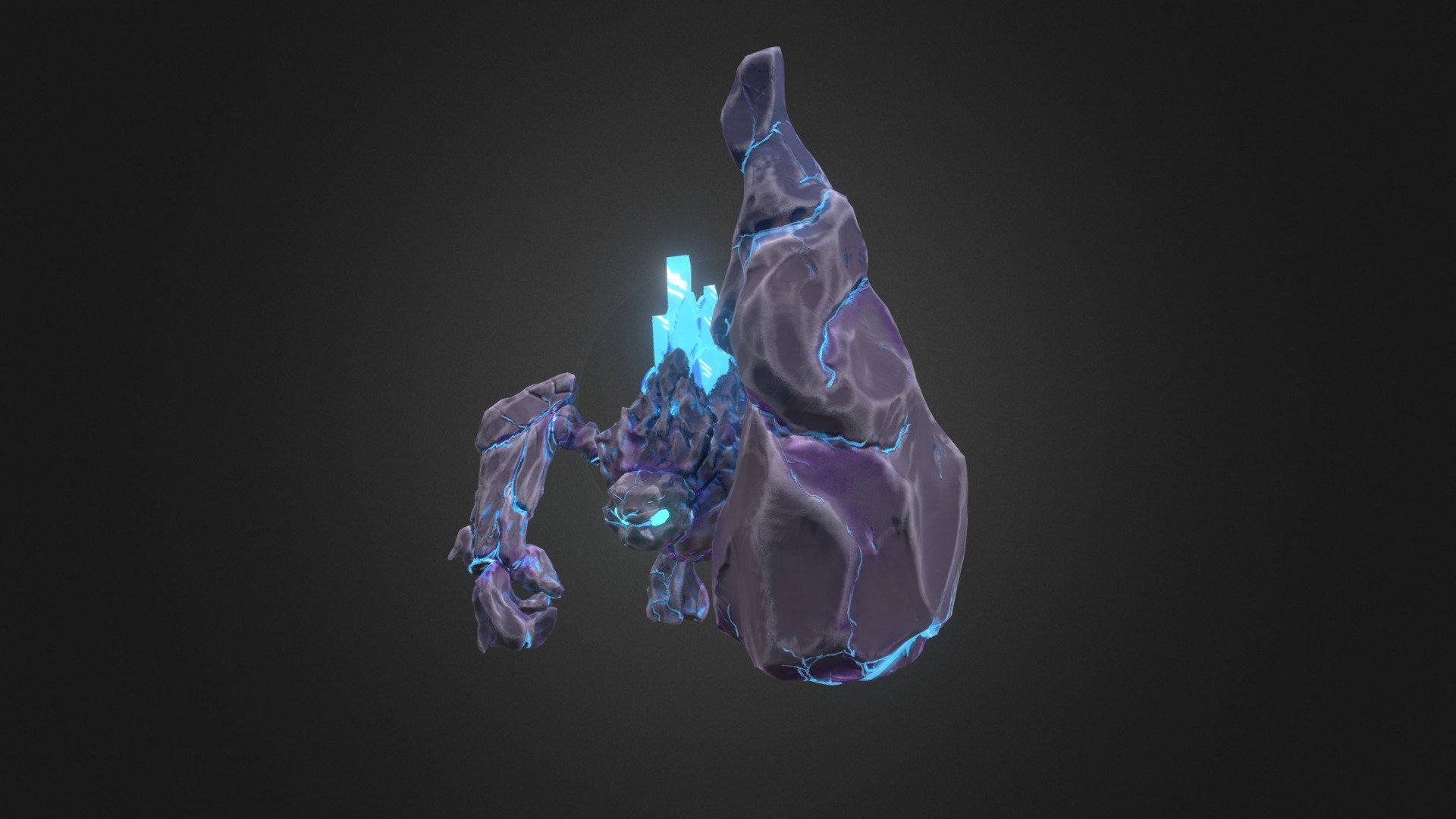 Shiny golem - 3D model by sleepylina [1616bbb] - Sketchfab