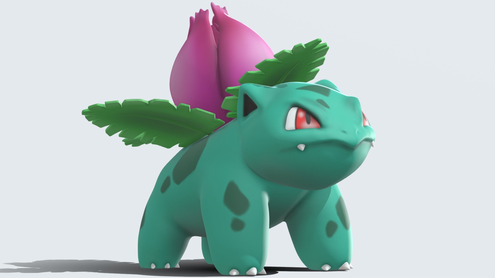 Ivysaur - Download Free 3D model by kishi (@ash.takafumi) [1617408 ...