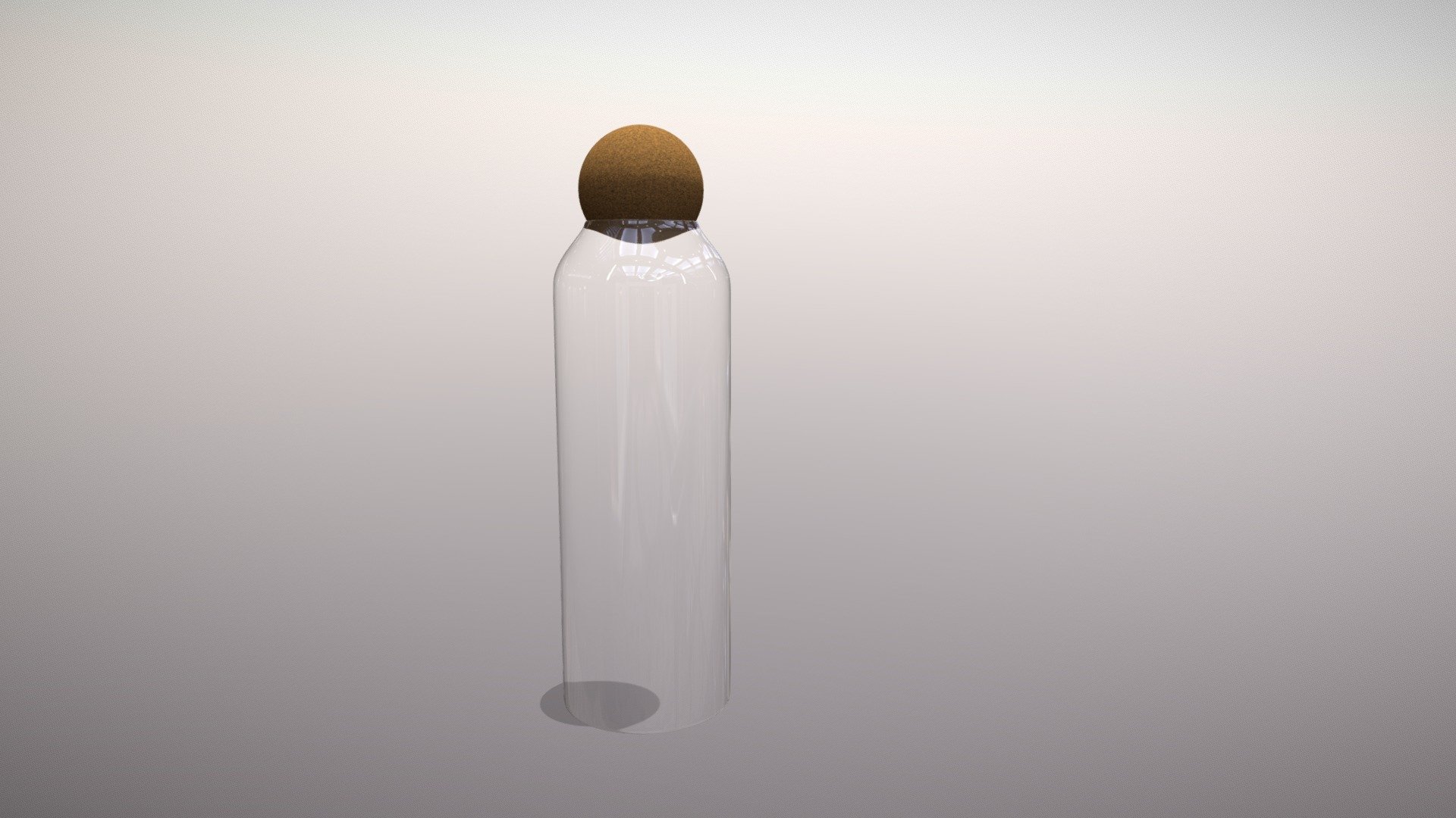 Free Glass Storage Jar with Cork Lid 1400ML - Download Free 3D model by metabrains.ai [1617a40 ...