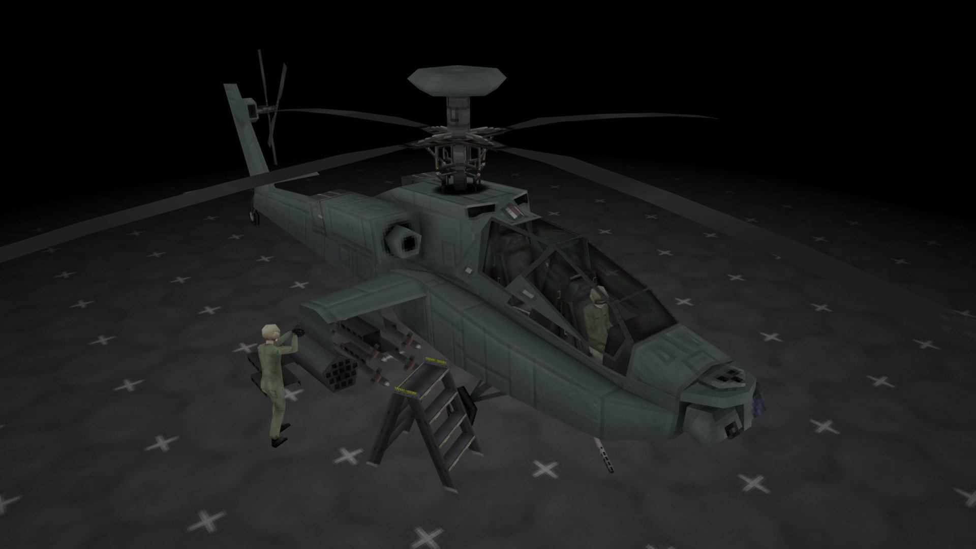 PS1/Low Poly Apache Scene - Download Free 3D model by Jellypack ...