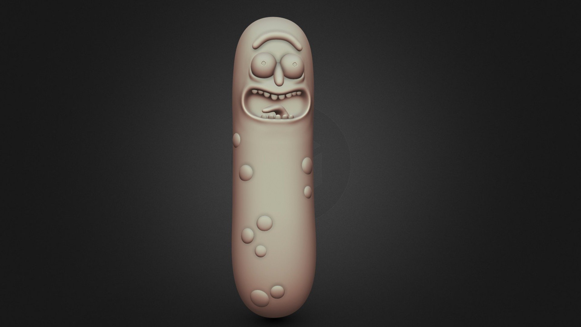 Pickle Rick 3D print model - Buy Royalty Free 3D model by yogi_sandhi ...