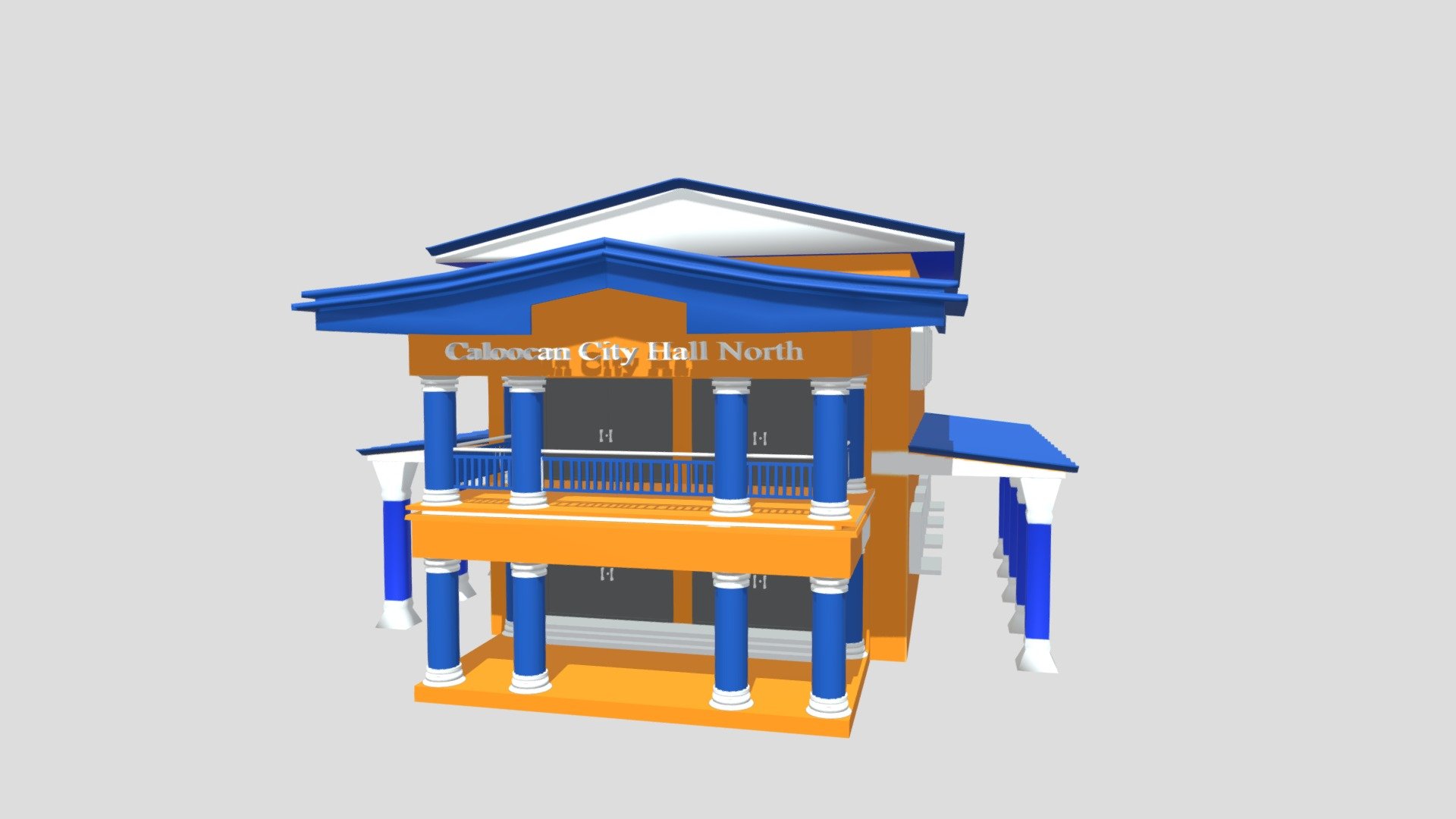 City Hall - 3D model by Aljon.Paderogao [161c36e] - Sketchfab