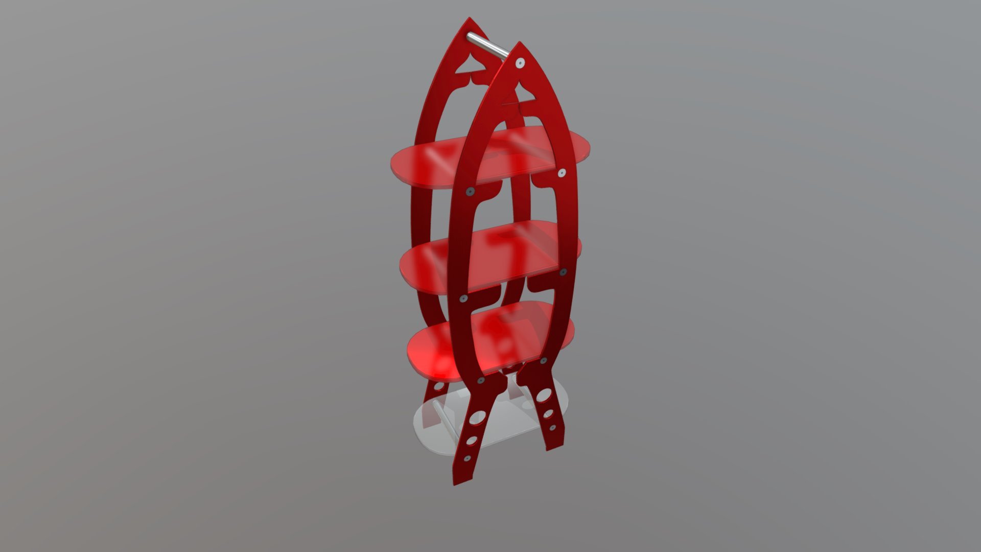 Rocket Afternoon Tea Stand - Download Free 3D model by ...