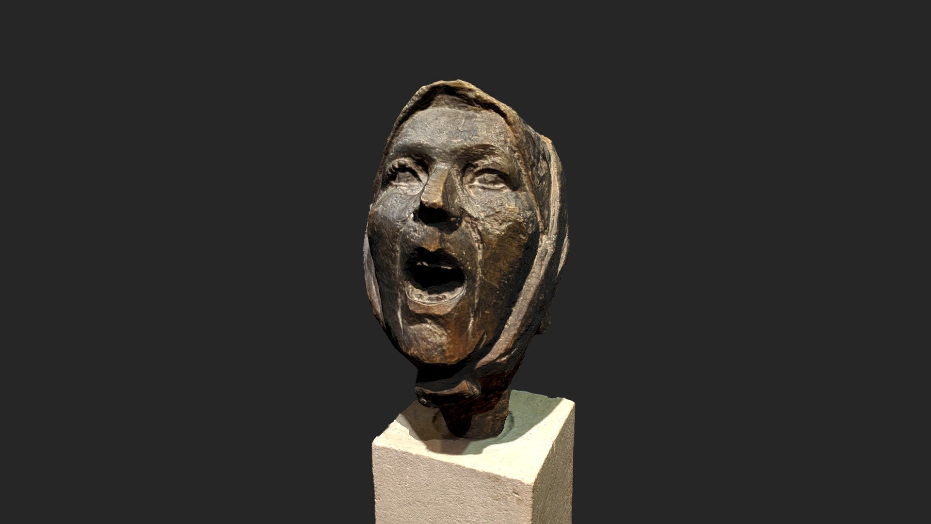 "Head of the Montserrat, II" at the MoMA - 3D model by Lisa Lokshina ...