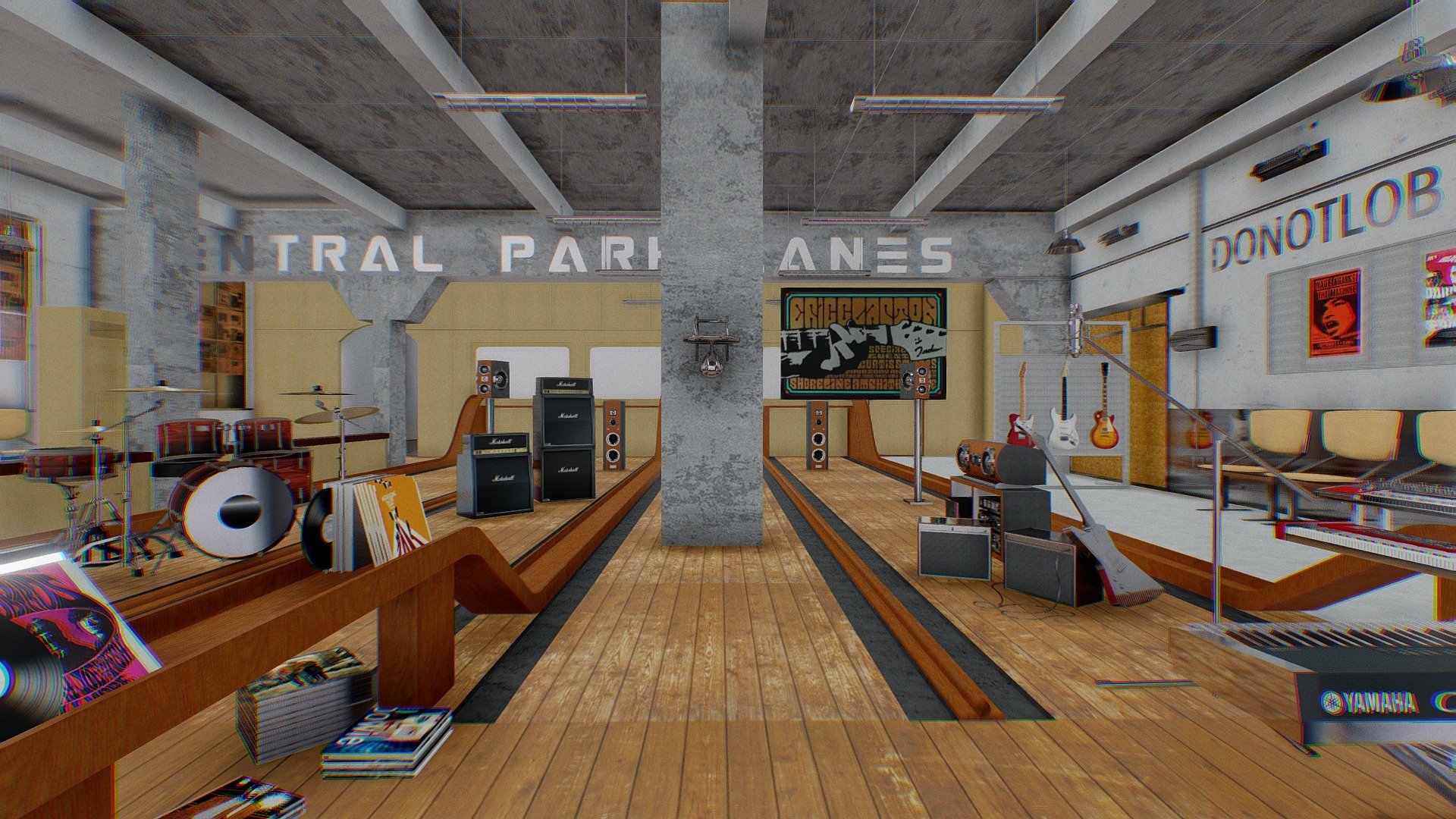 music studio - Buy Royalty Free 3D model by okotaru (@loaferspore ...