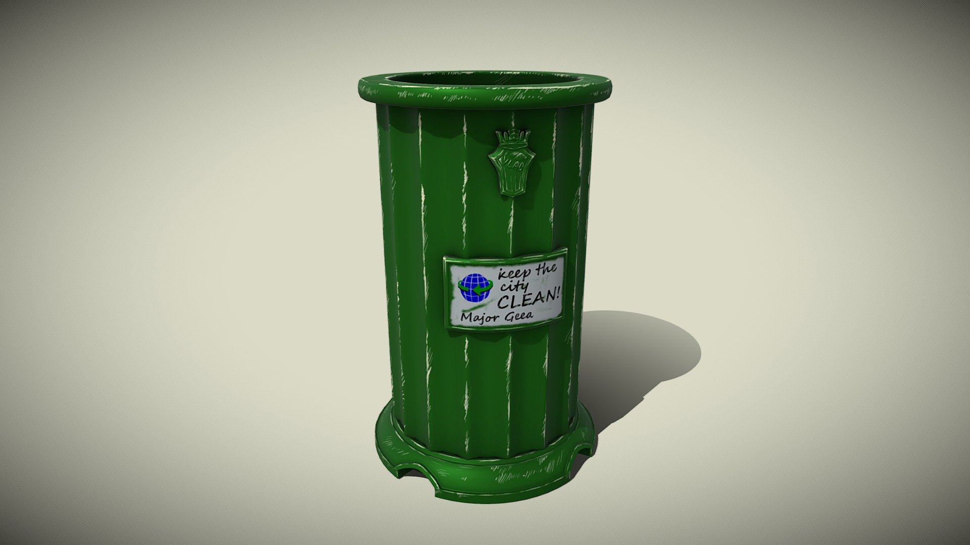 Trash Bin Stylized - Buy Royalty Free 3D model by tabacaru.mvlad ...