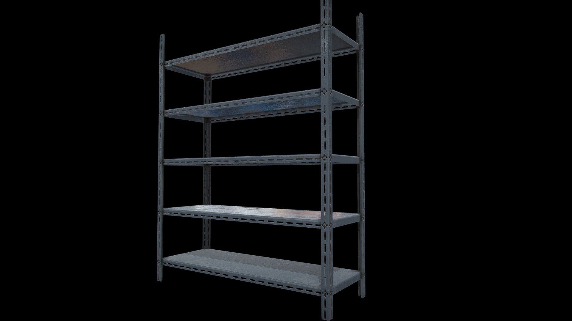 Metal Shelf - 5MB - Download Free 3D model by Mehdi Shahsavan ...