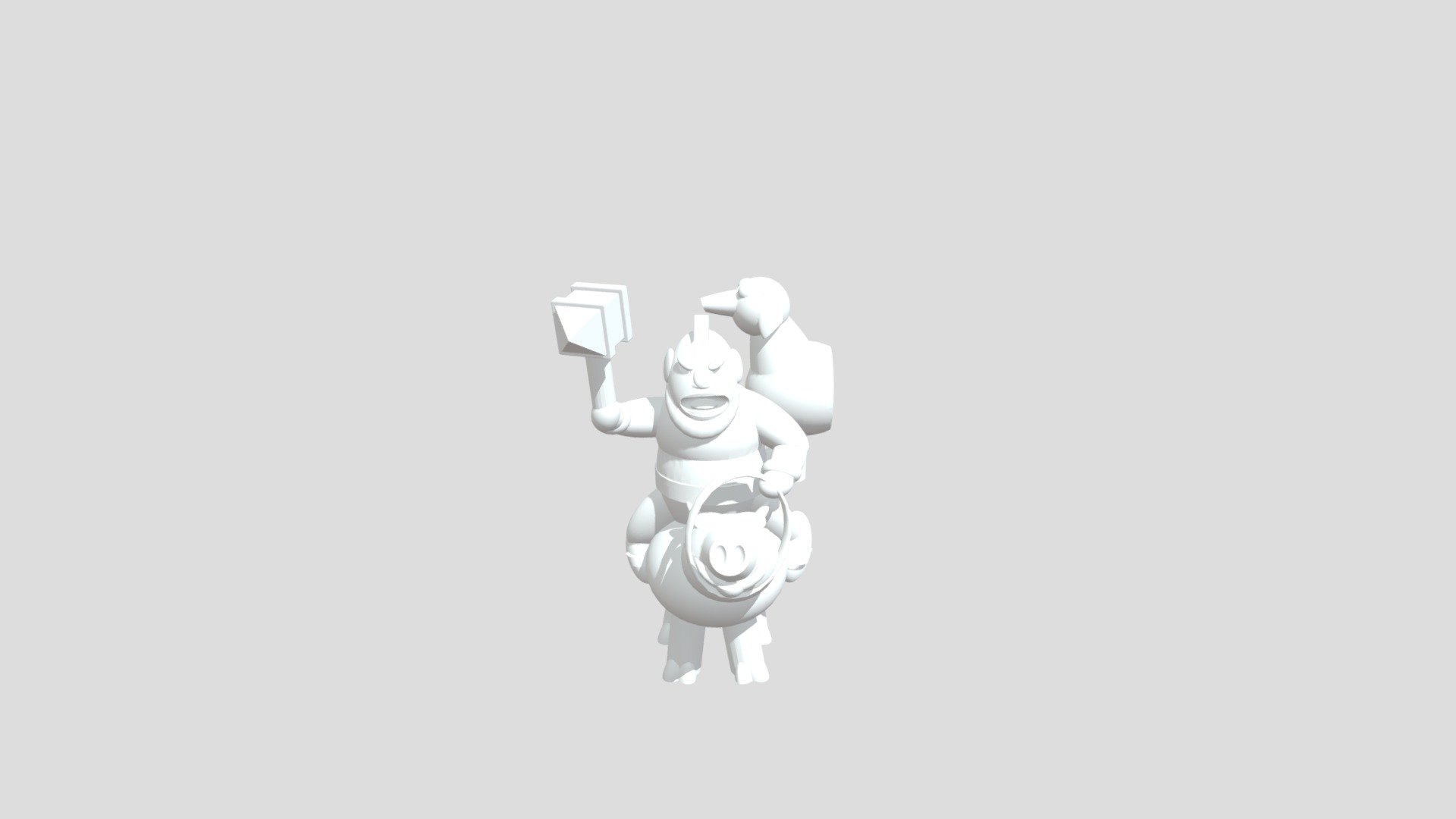 Dachschund And Hog Rider - Download Free 3D model by cbeckwith [16214ca ...