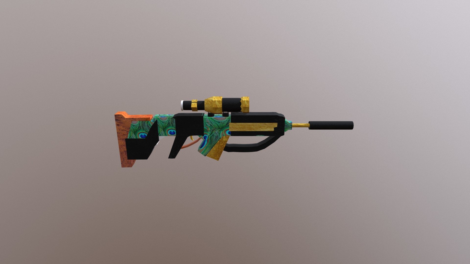 Finalised Gun Model - Download Free 3D model by PharoahxAce (@arron7 ...