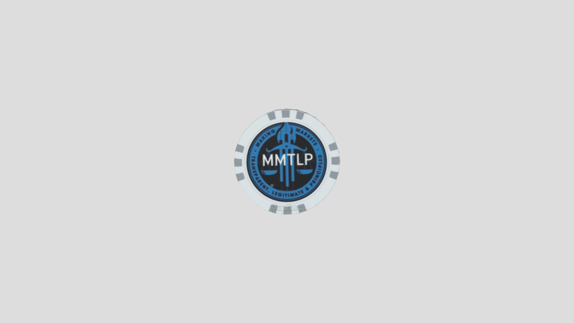 $MMTLP Poker Chip(White) - Download Free 3D model by Pet Rock Miner ...
